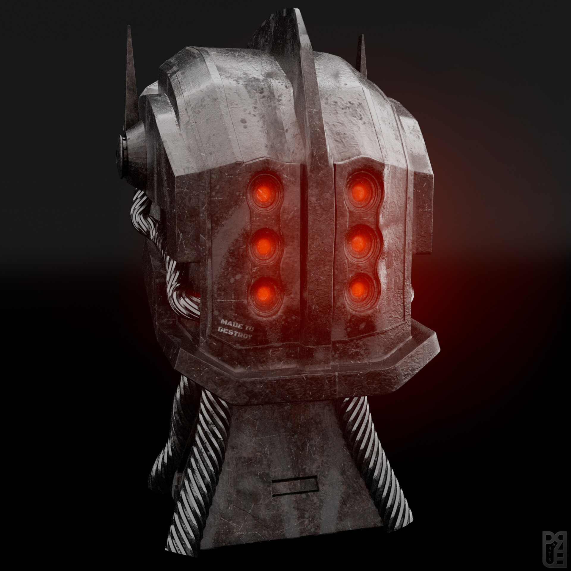 ArtStation - Robot Head