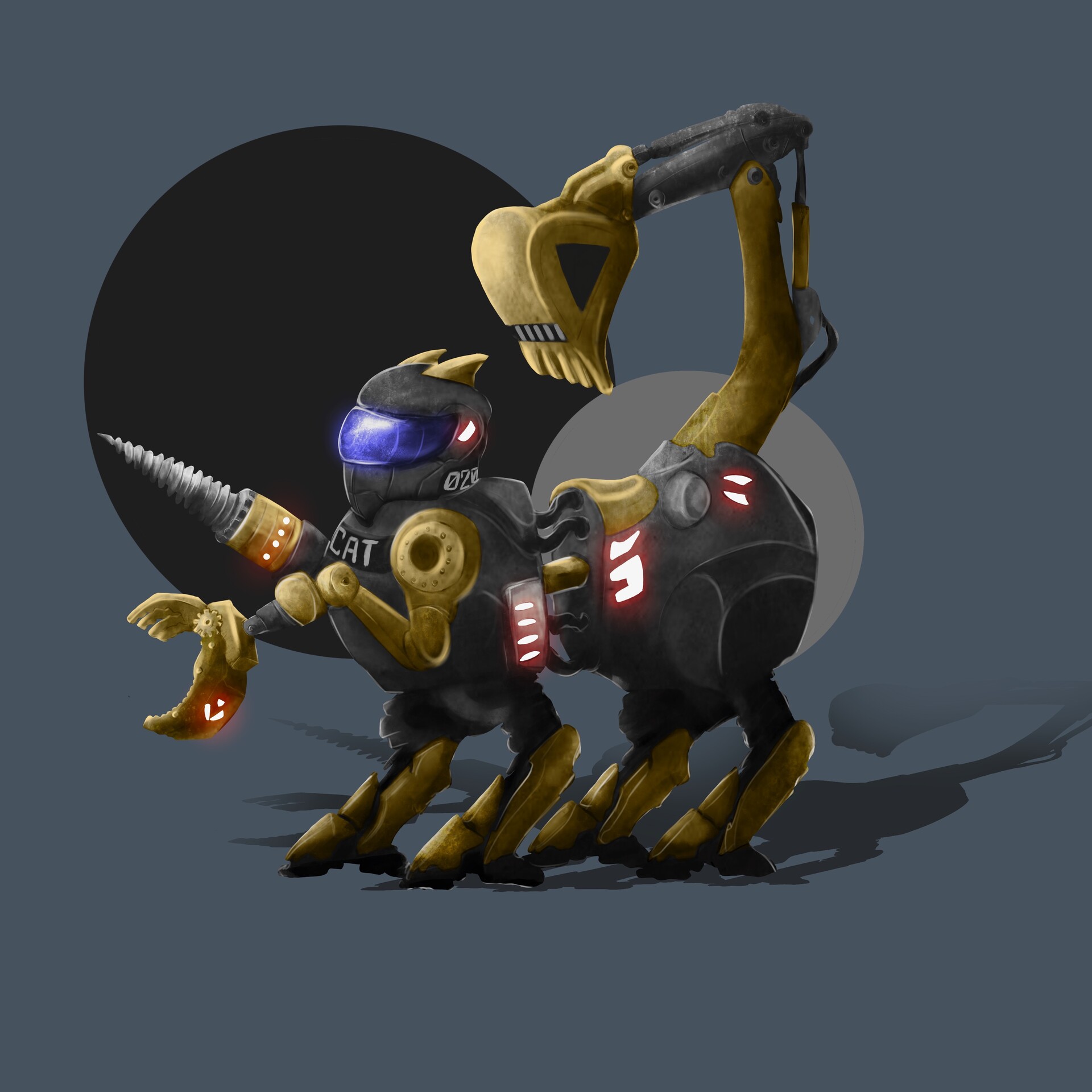 ArtStation - MECHA CAT