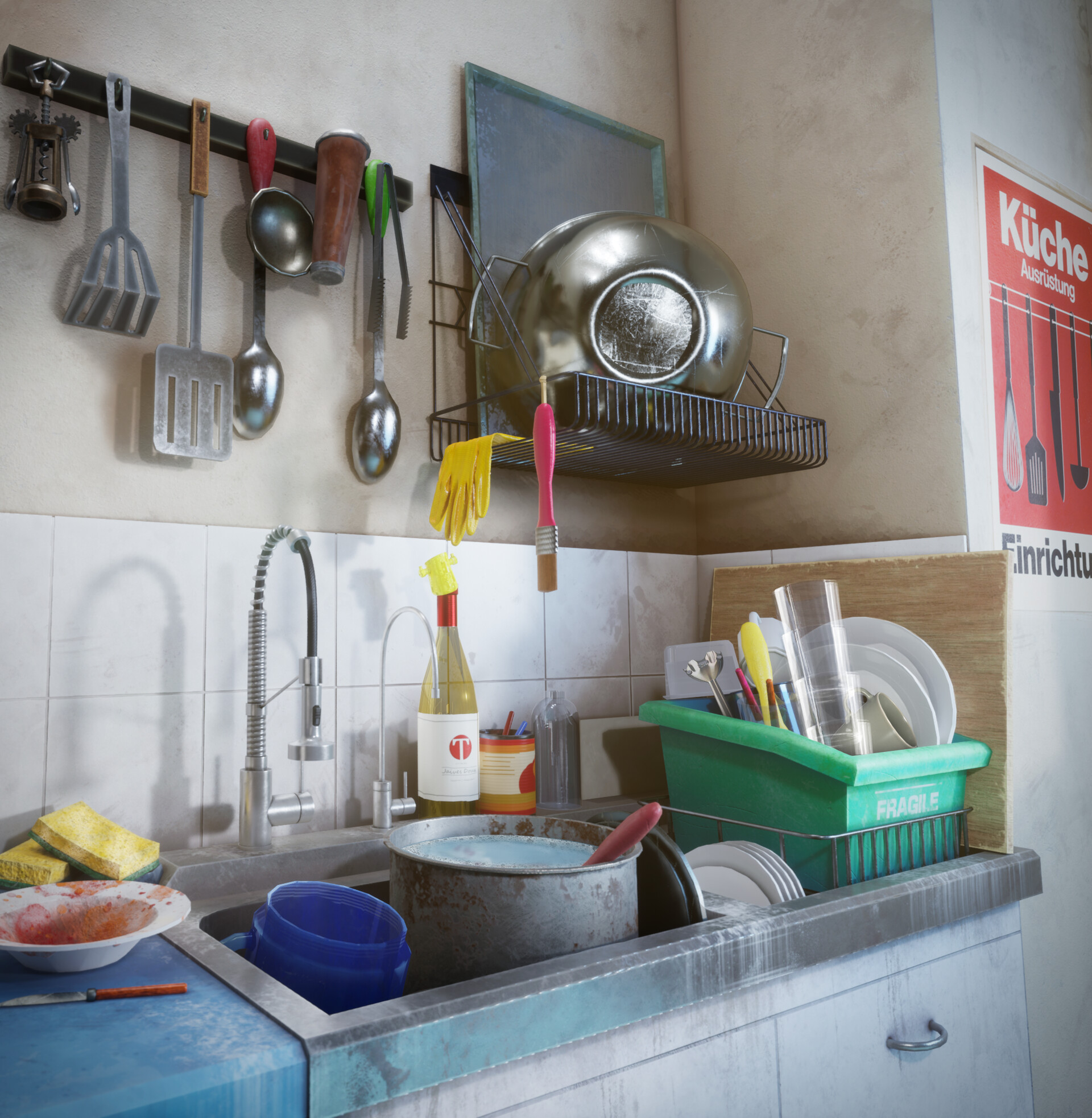 ArtStation - Dirty Sink