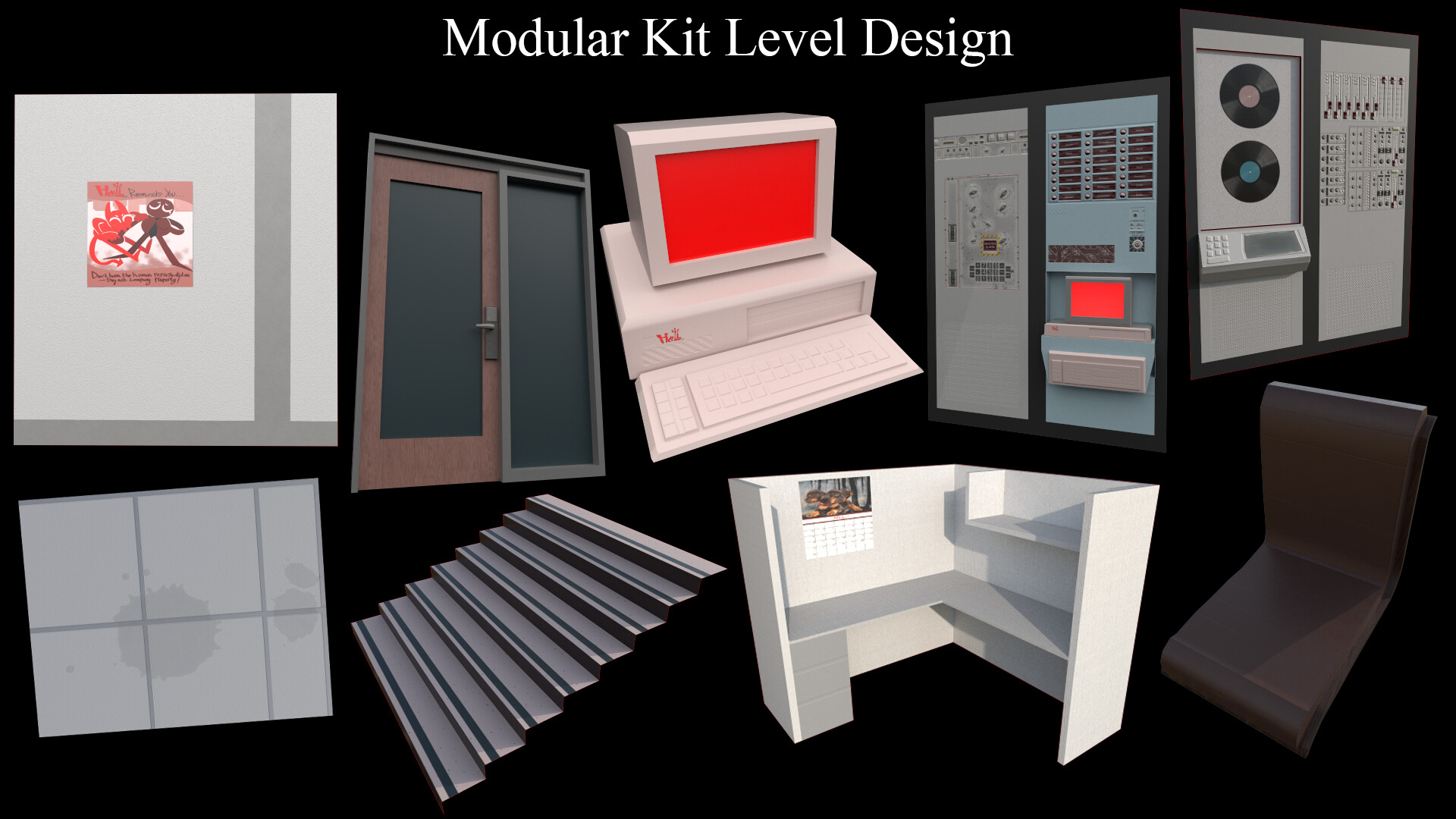 ArtStation - Hell Co. Modular Kit