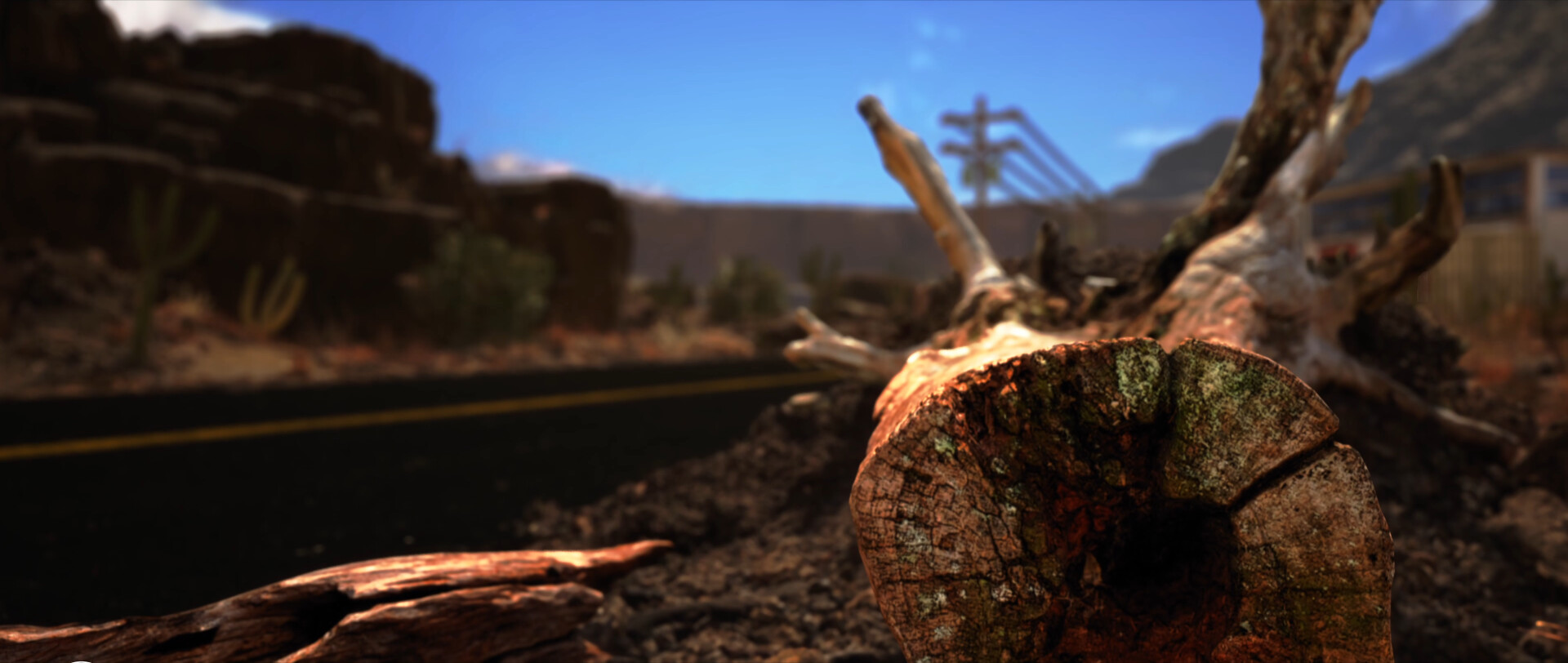 ArtStation - Desert Road | Unreal Engine 5