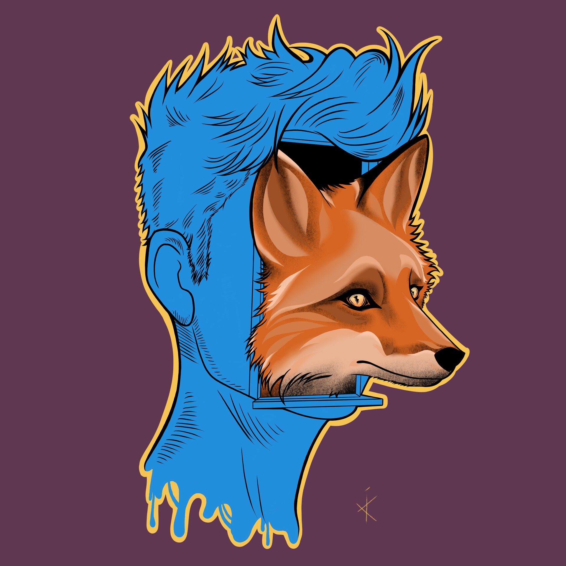 ArtStation - The Fox inside