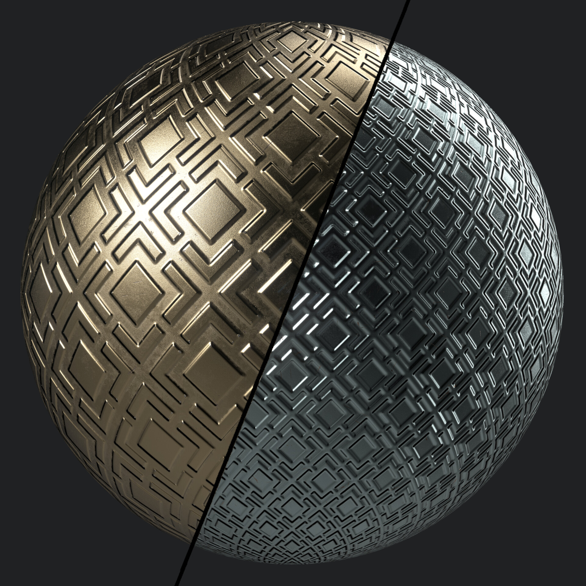 ArtStation - Metal Materials 37- Metal panels By Painting | Pbr 4k ...