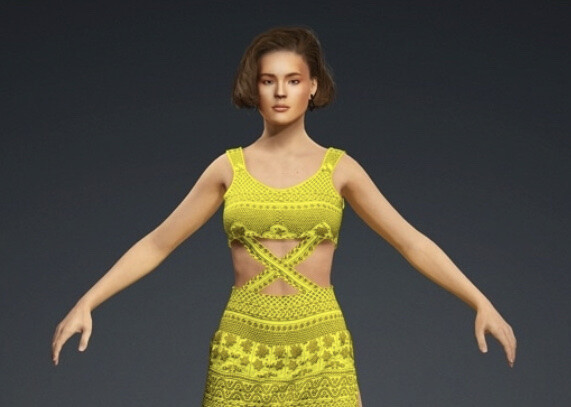 ArtStation - 3D realistic character model