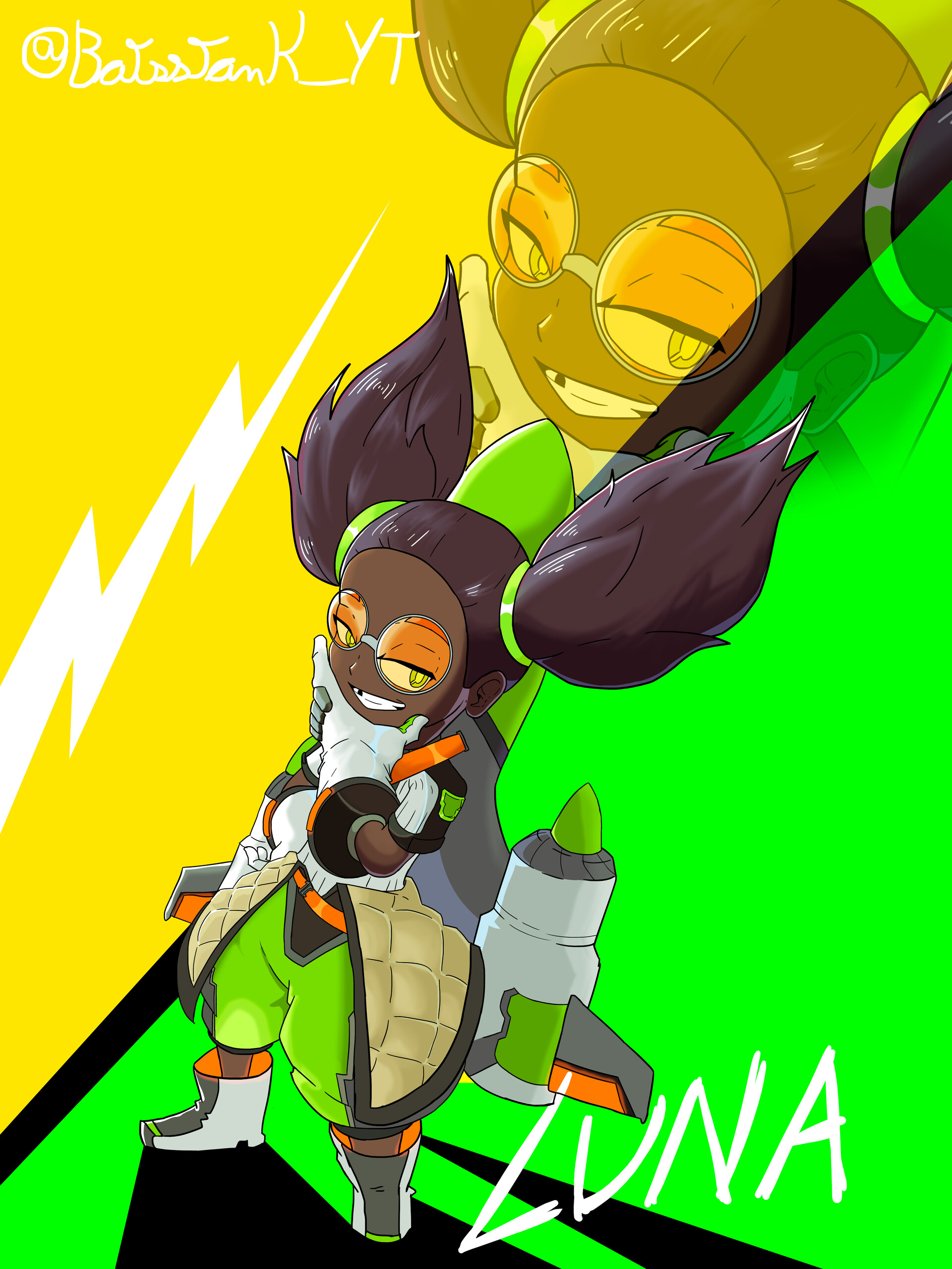 ArtStation - Luna fan art