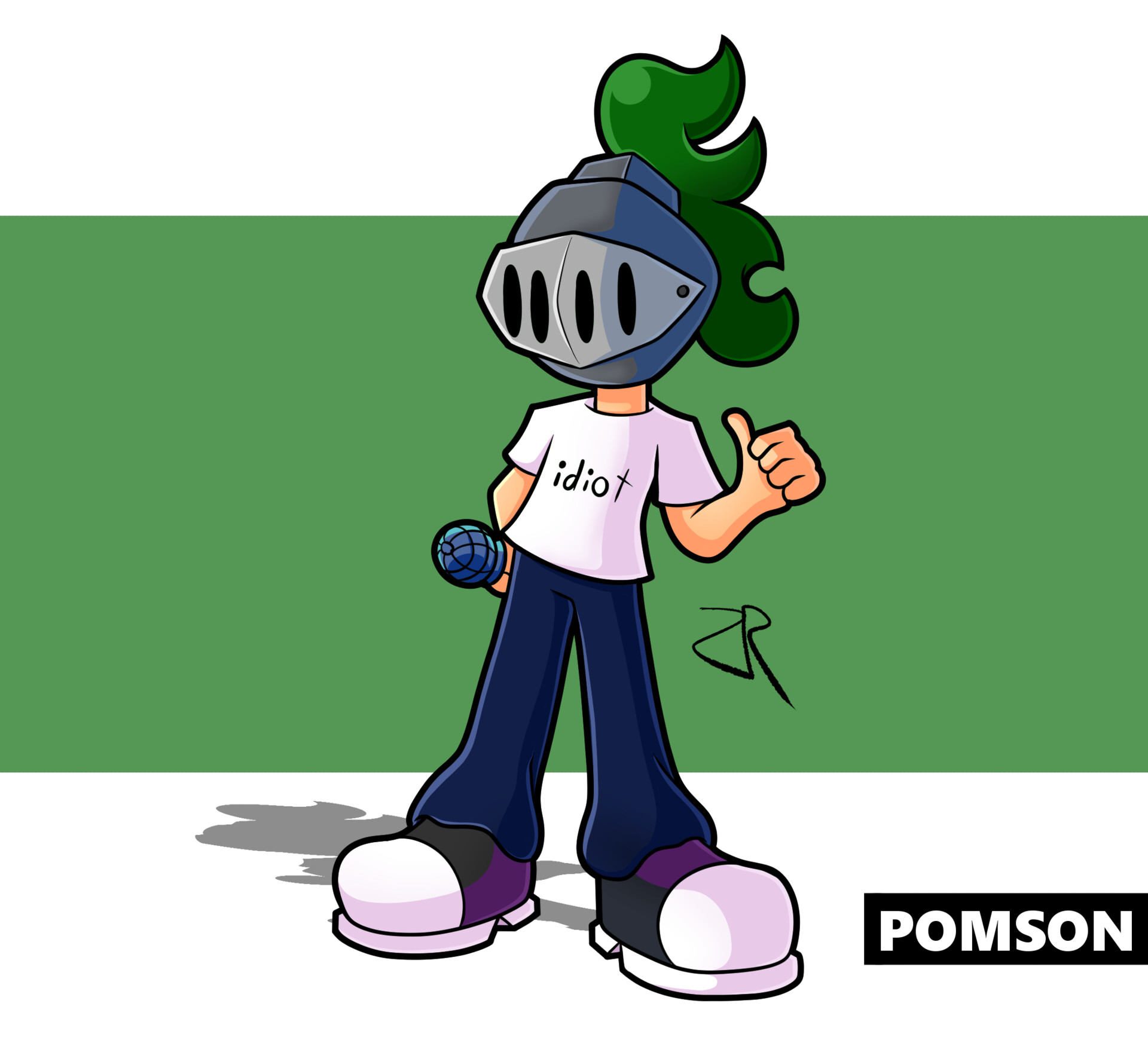 ArtStation - 2021 Art: #85 - Updated Pomson Boy design