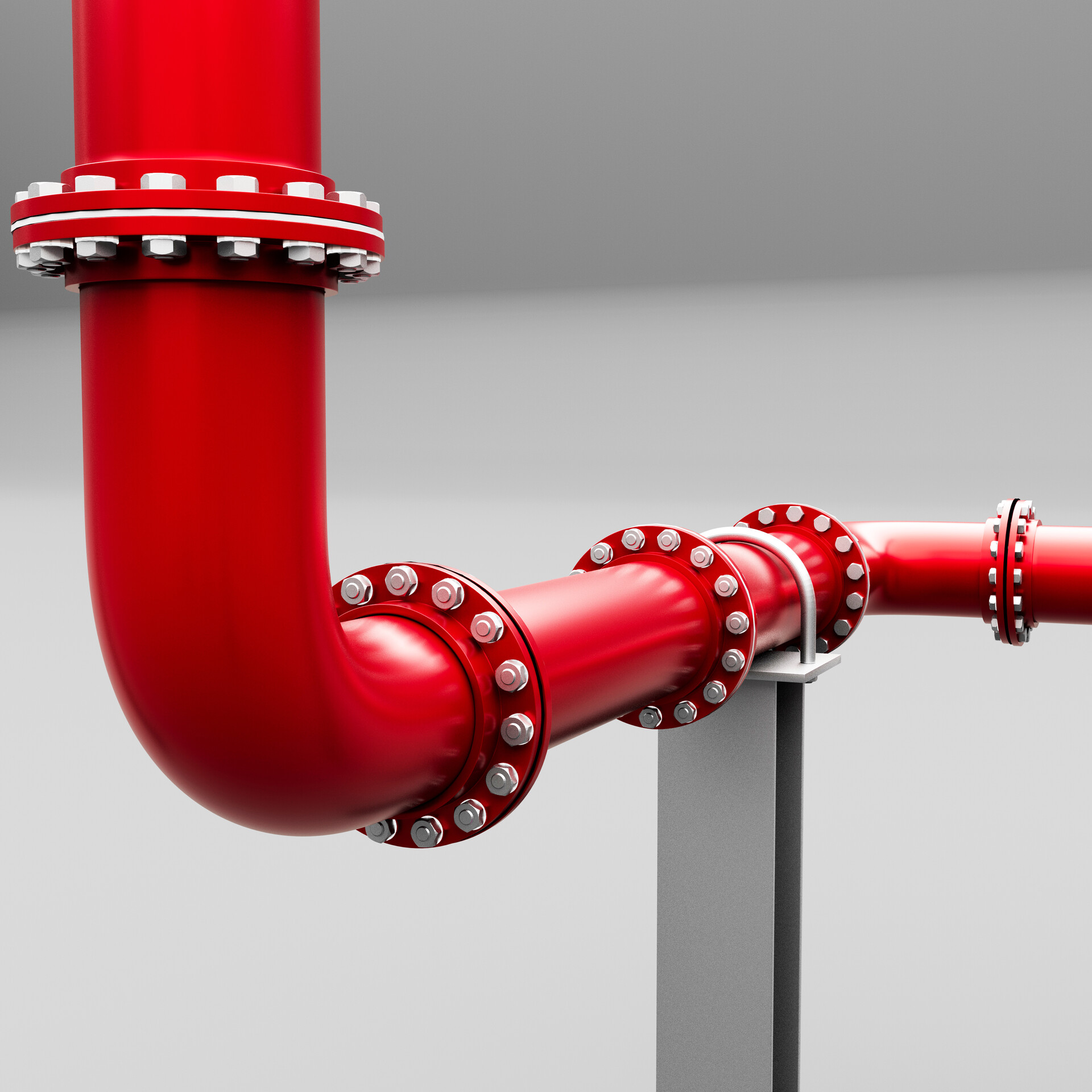 ArtStation - 3D Construction Pipe Model Design