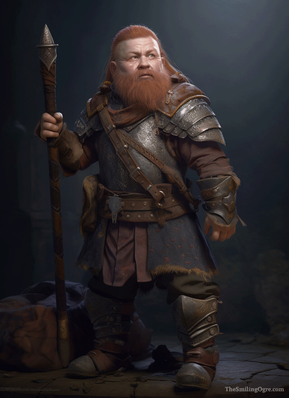 The Smiling Ogre (微笑的食人魔) - AI Dwarf 1
