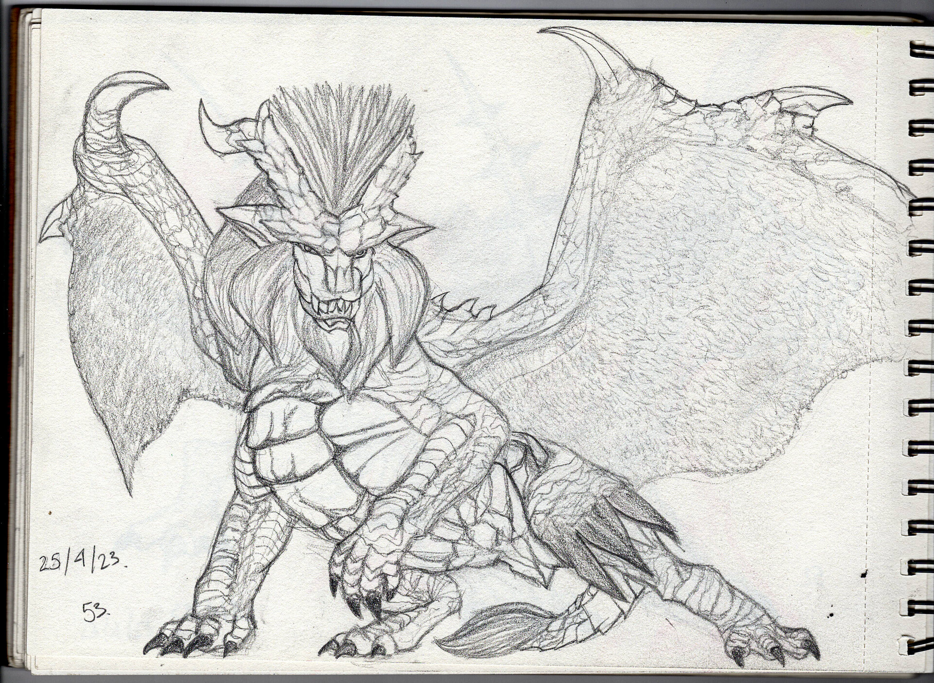 ArtStation - Day 53 of 365 (Teostra)