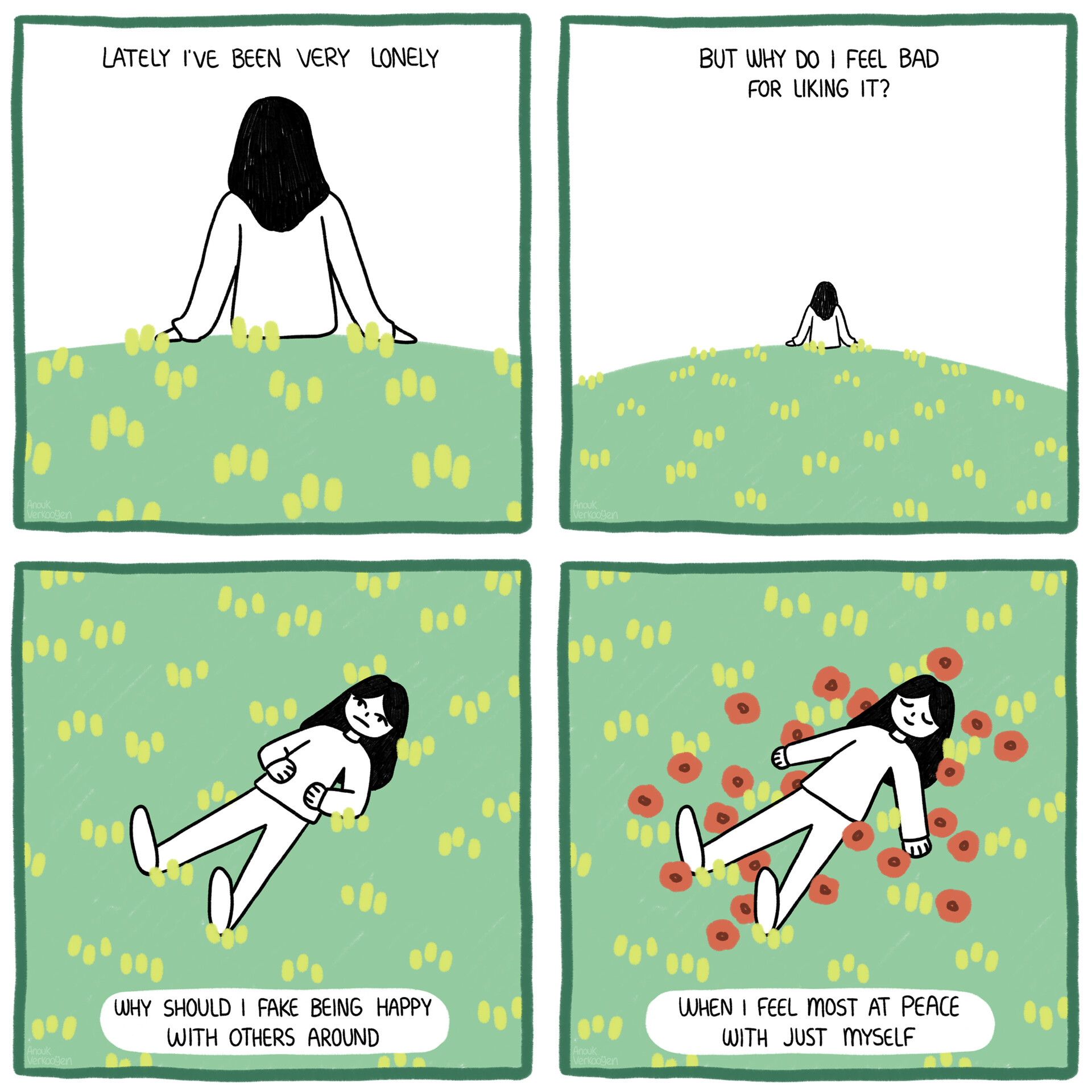 ArtStation - Comic - alone time