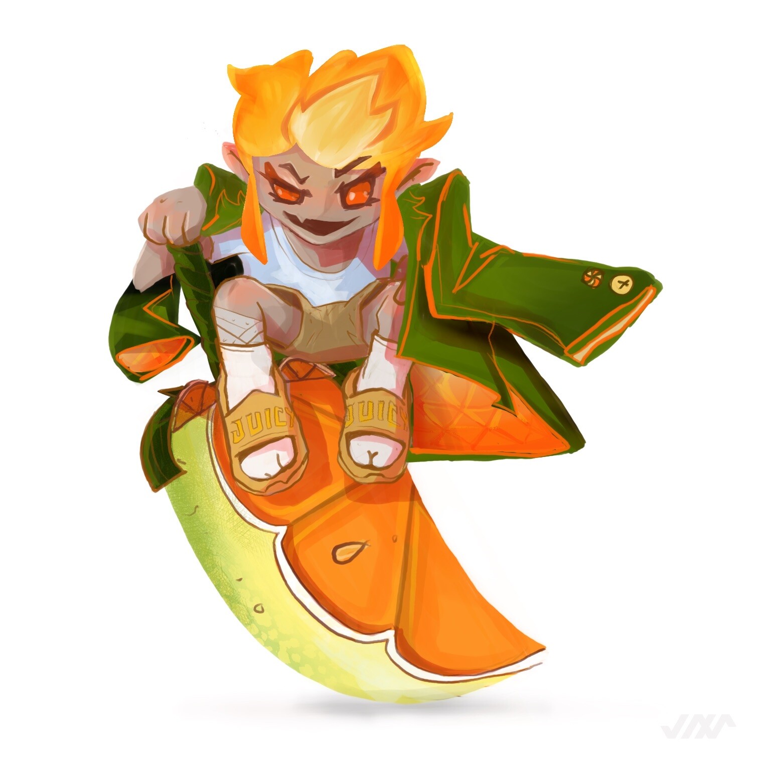 ArtStation - Obi🍊 "trainee from the mainland center" #jumneanso # ...