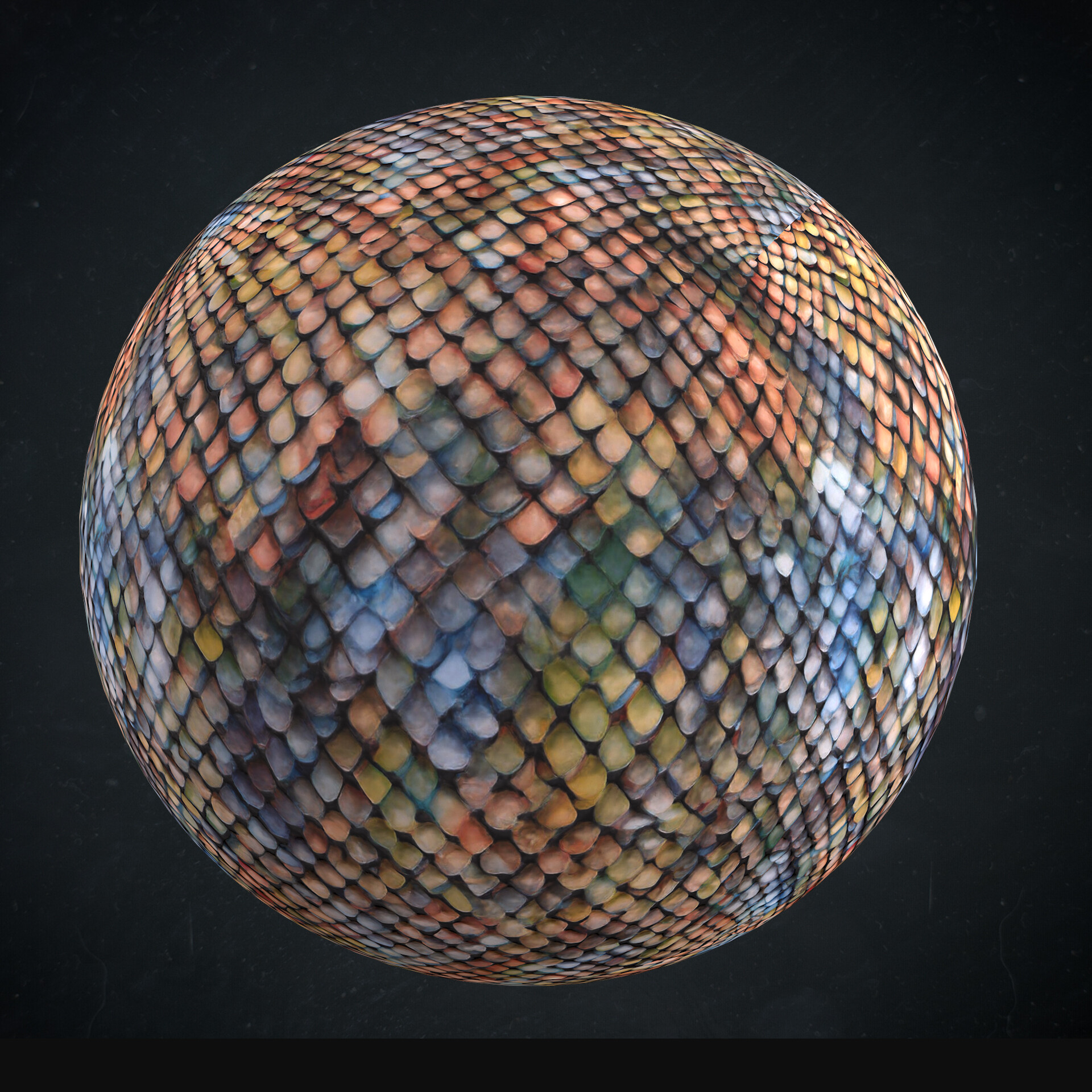 ArtStation - Fairy dragon scales