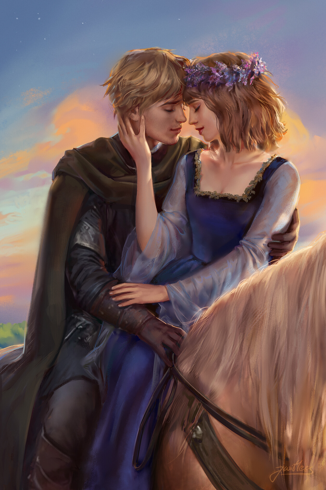 ArtStation - Sunset ride