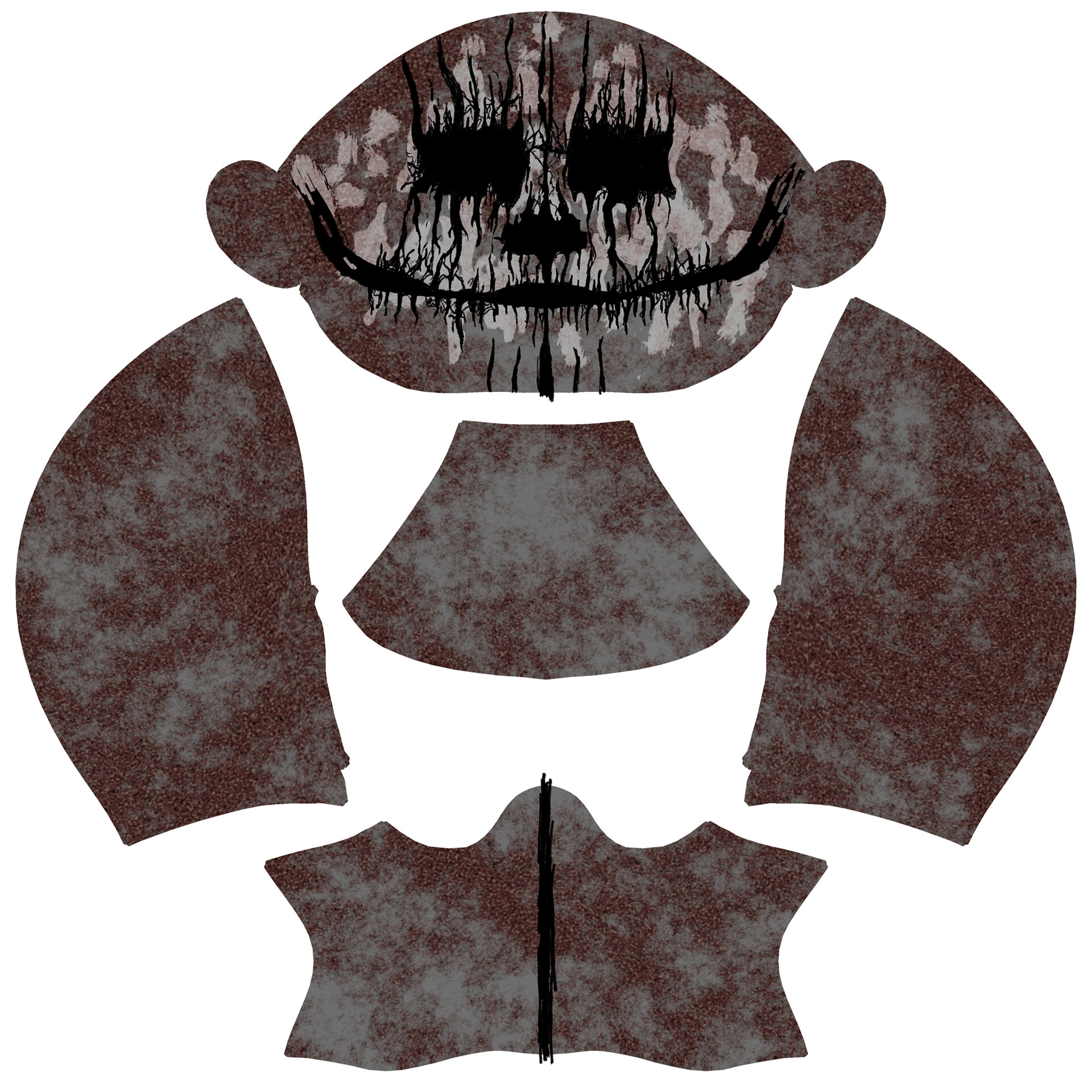 Andy Anderson - "72628" 3D Self Portrait.