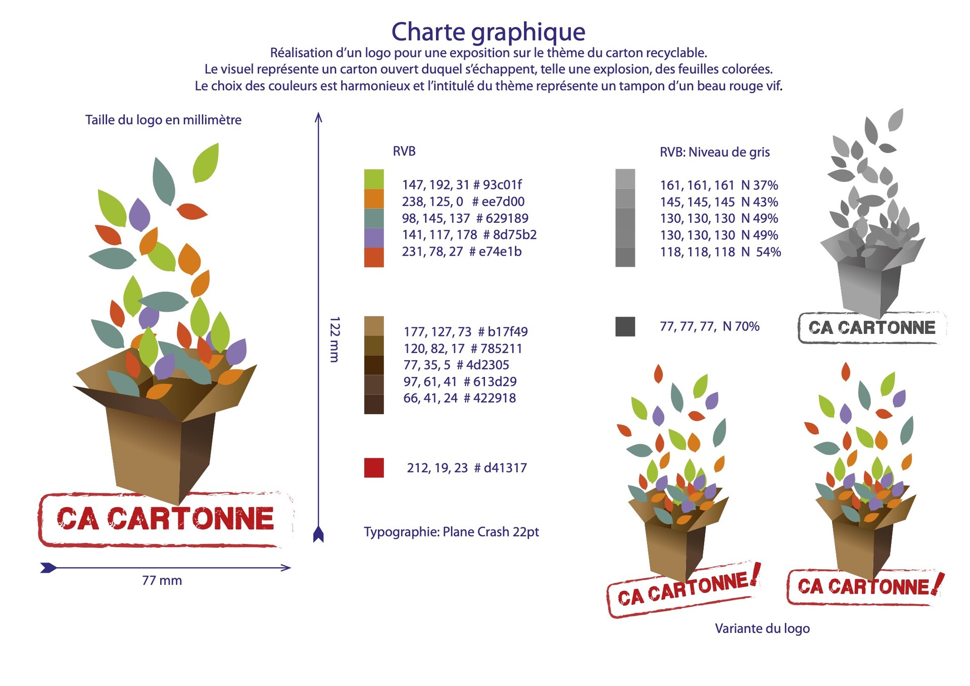 ArtStation - Charte graphique pour un logo