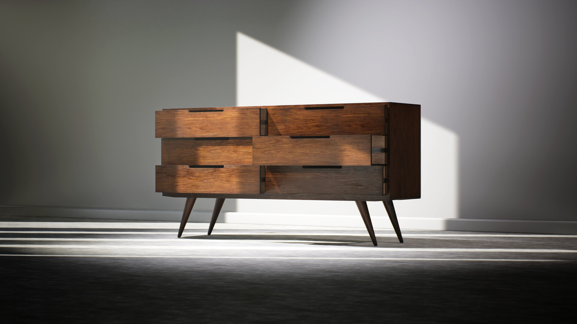 ArtStation - Procedural simple credenza