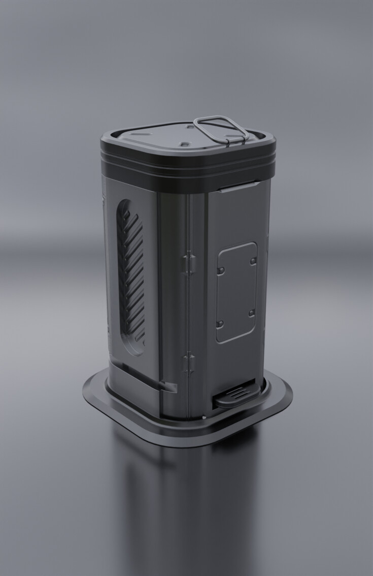 ArtStation - Hard Surface Bin