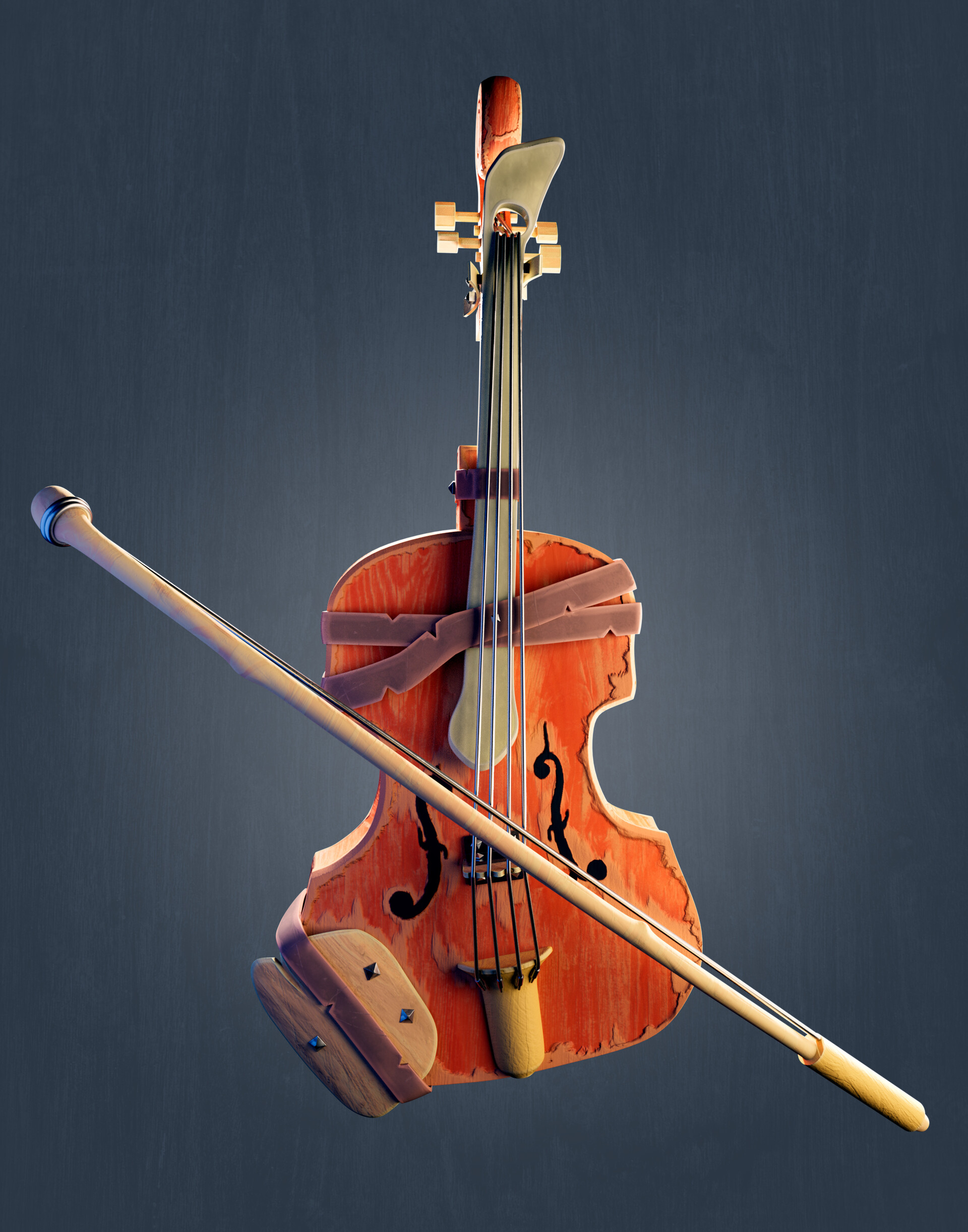 ArtStation - 3D Modeling - Fiddle