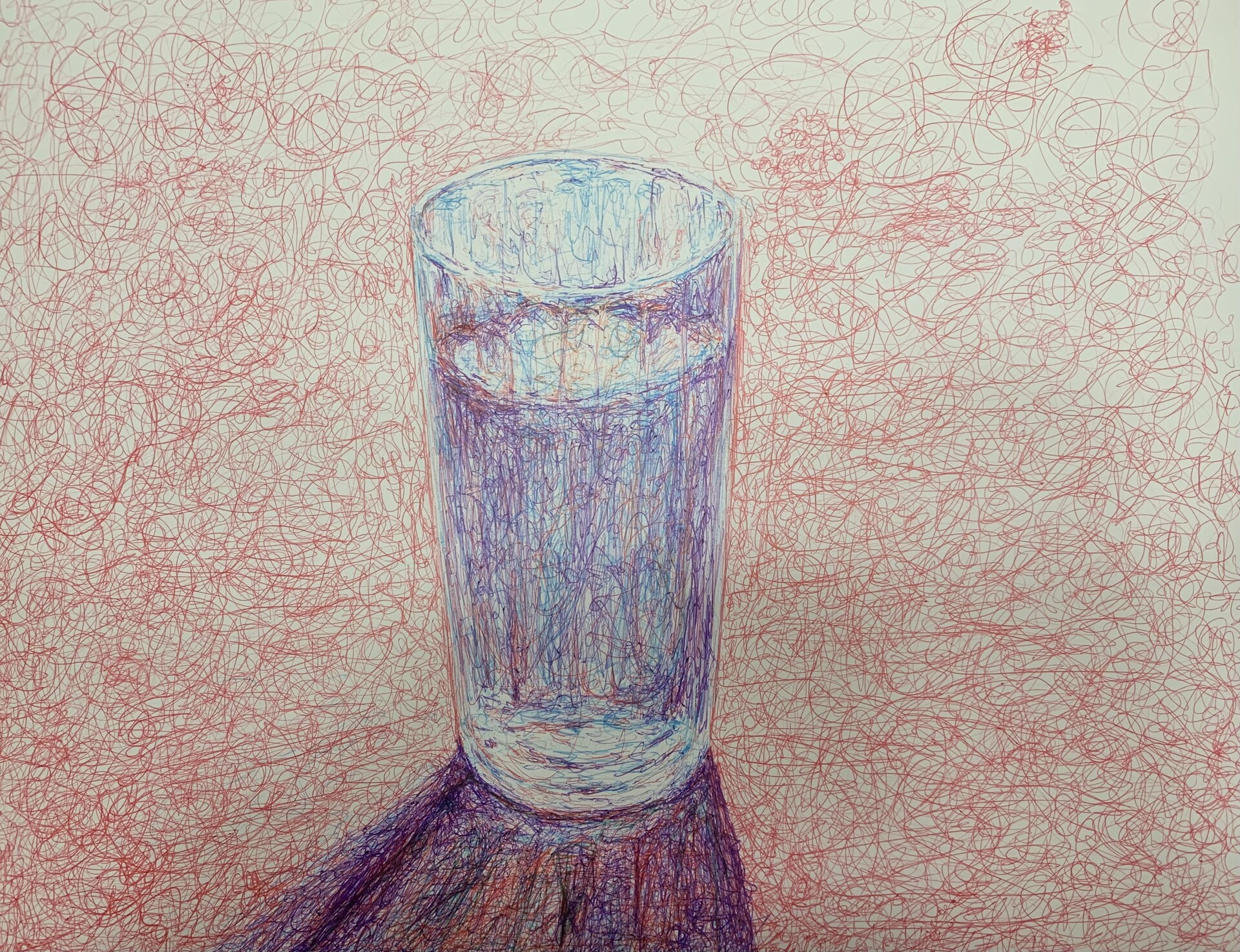 ArtStation - Scribble Still Life 1 - Plastic Glass