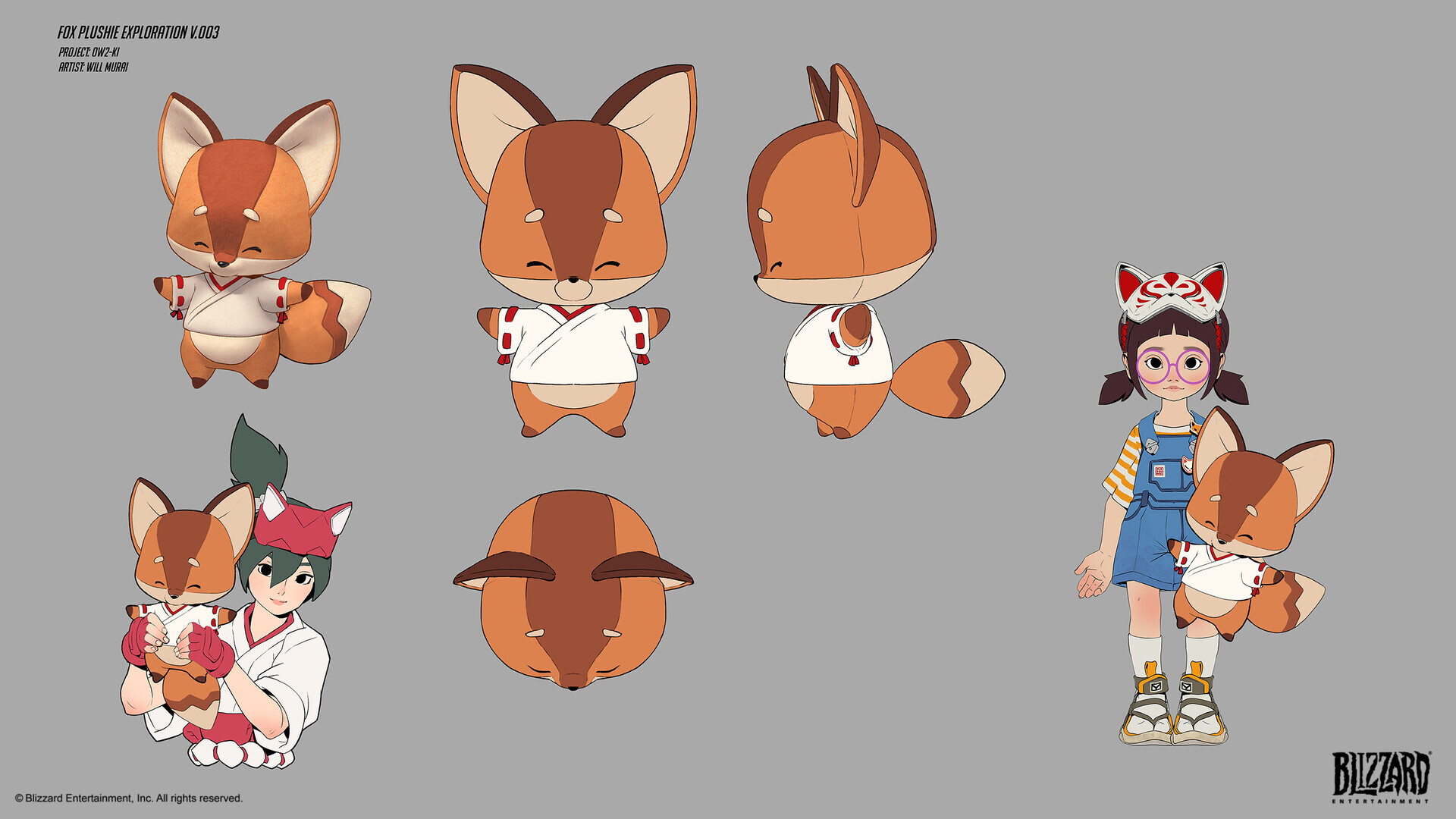 ArtStation - Kiriko Fox Figure