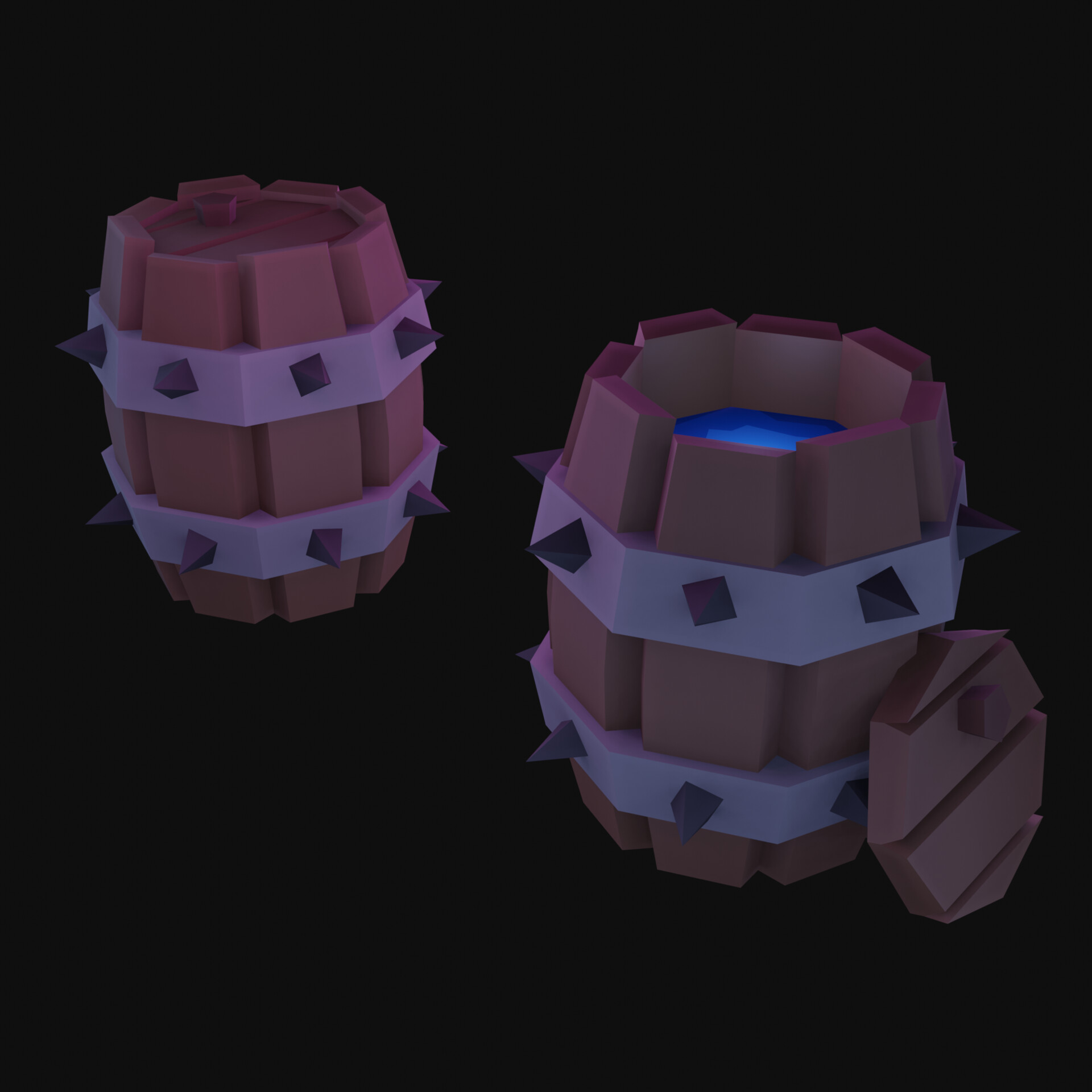 ArtStation - Barrels