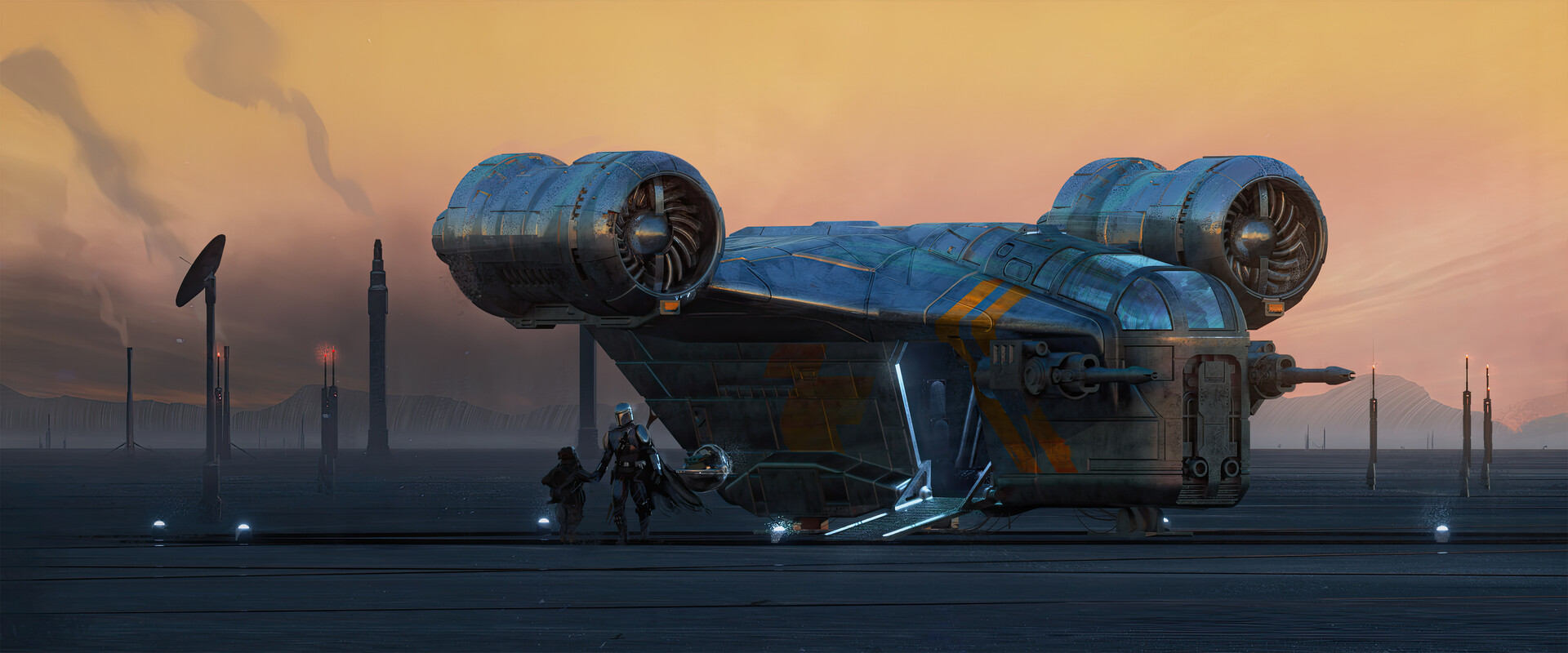 Luis Uribe - The Mandalorian Kuiil's Ranch