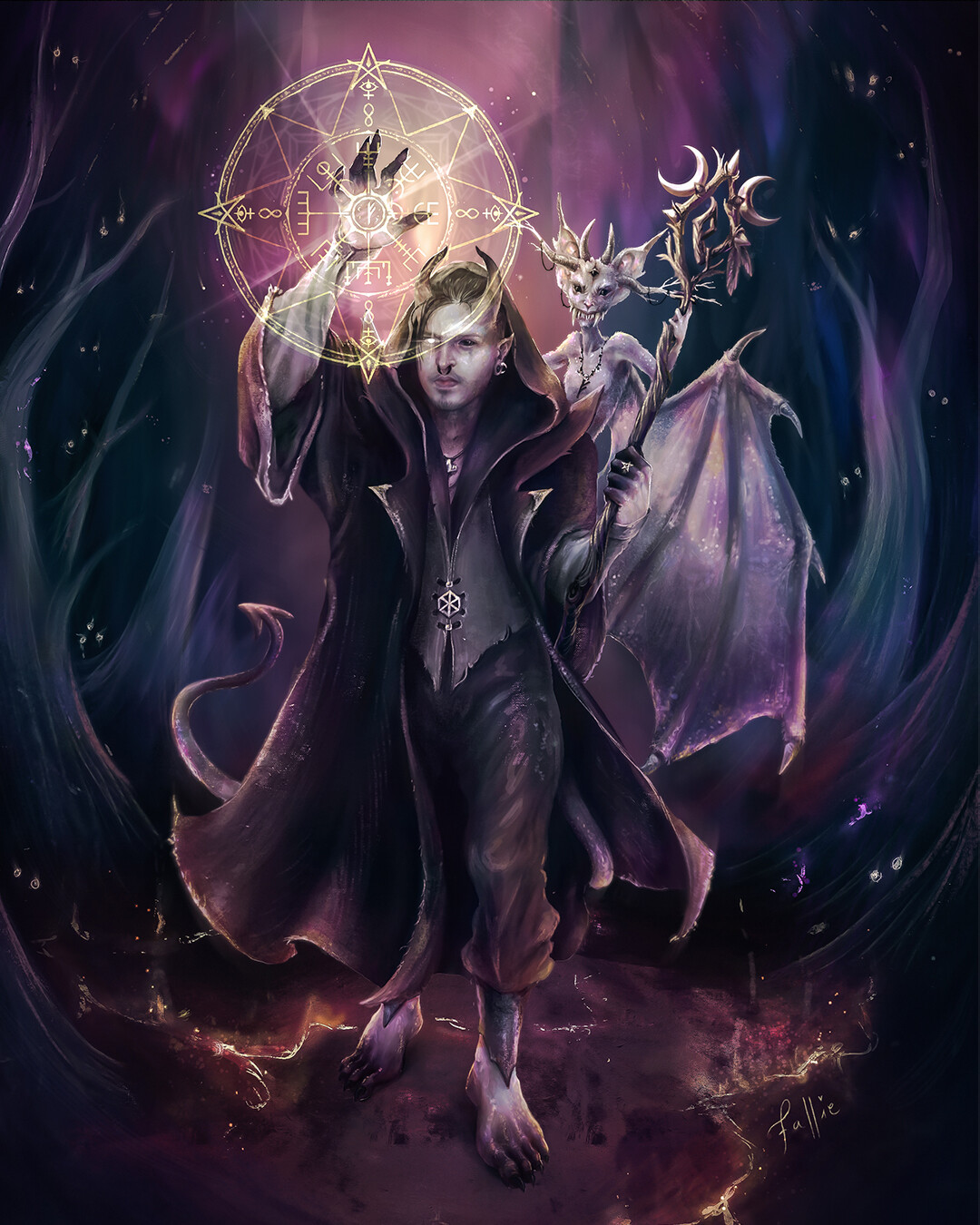 ArtStation - Journey of Warlock