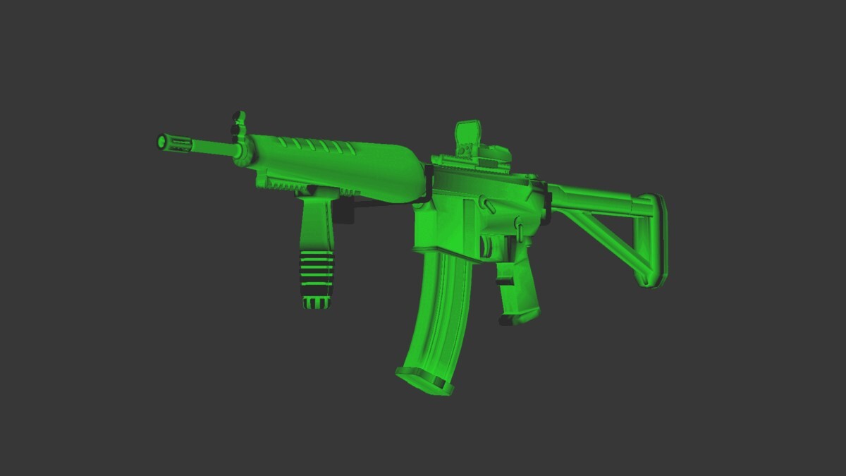 Nathan De Cock - Procedural Rifle Generator - Houdini Unreal Engine 5