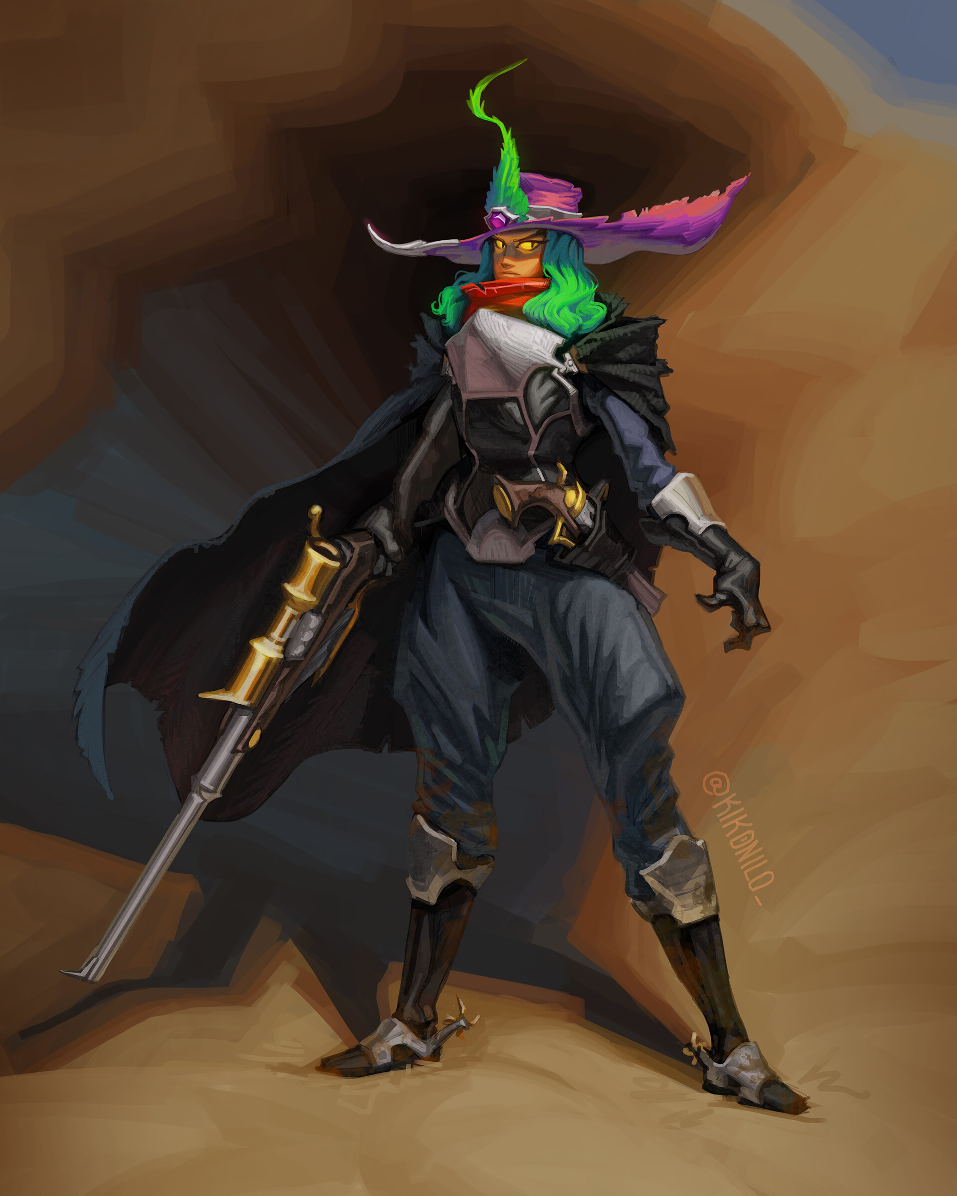 ArtStation - The Purple Ghost