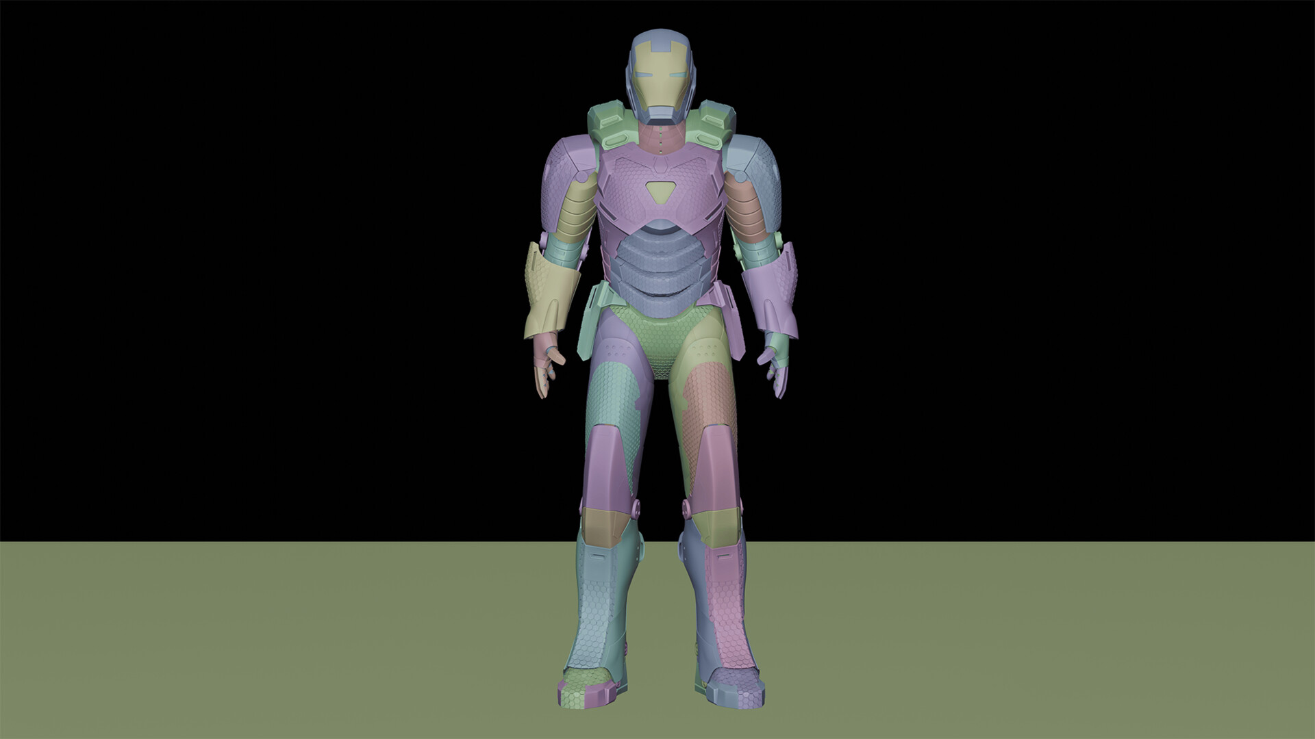 mino mimo - Iron Man Full Body Armor 3D Printable Model