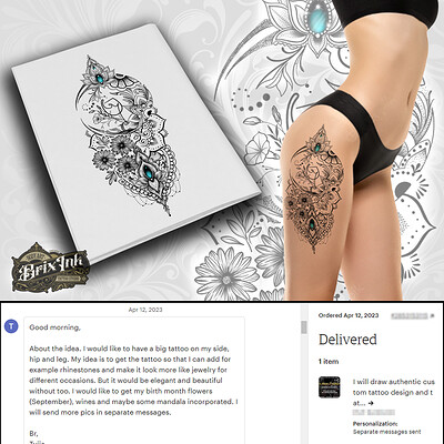 Brix Ink Tattoo - Portfolio