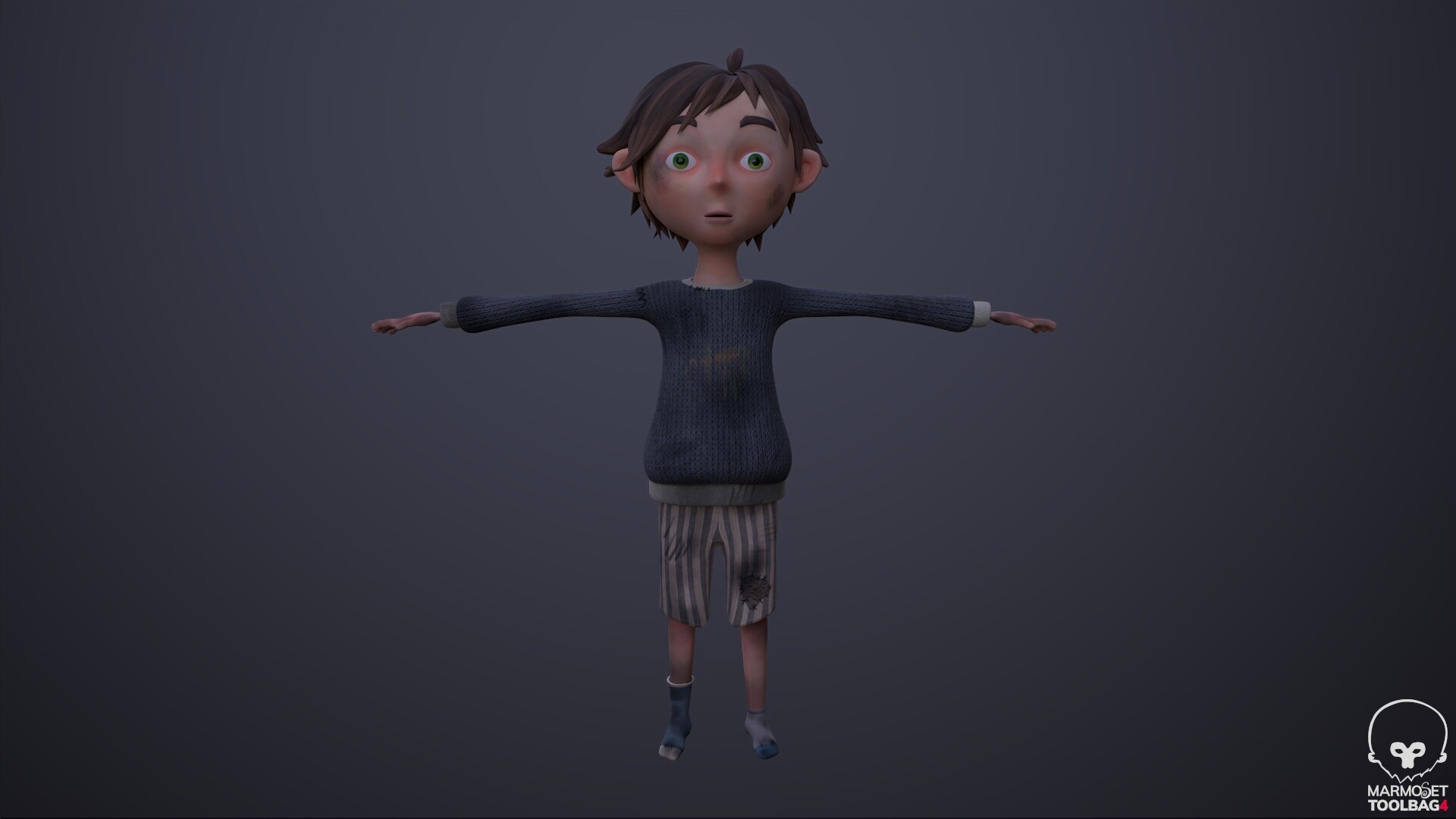 ArtStation - Child Character Modeling