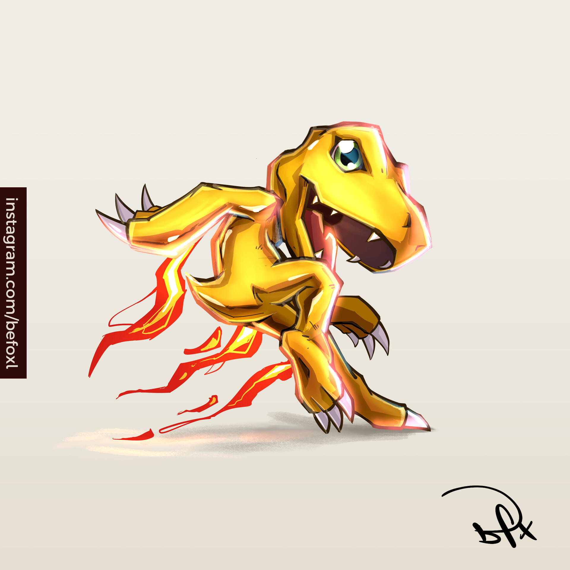 ArtStation - Agumon
