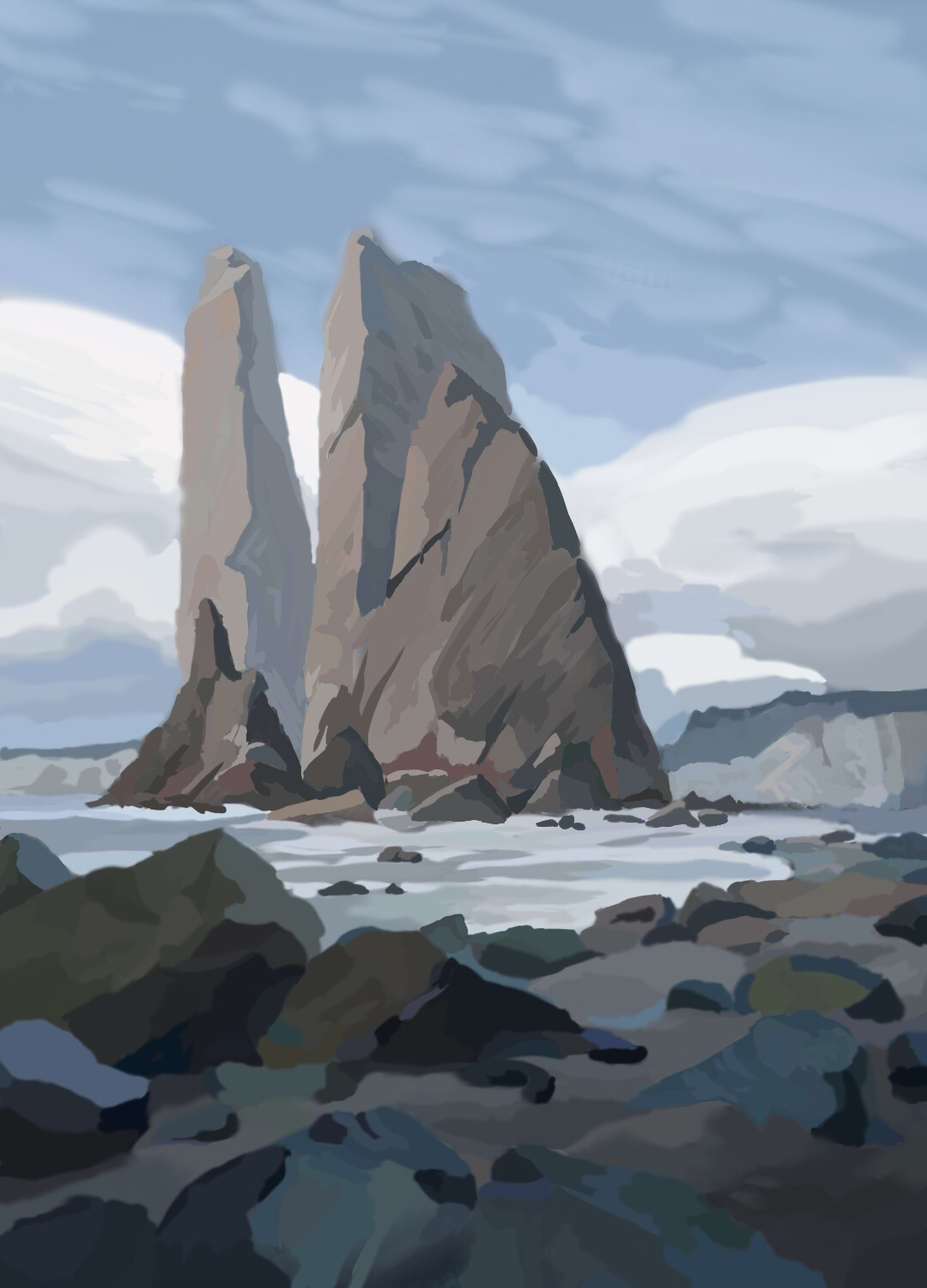 ArtStation - SeaR Rocks (Tracing)
