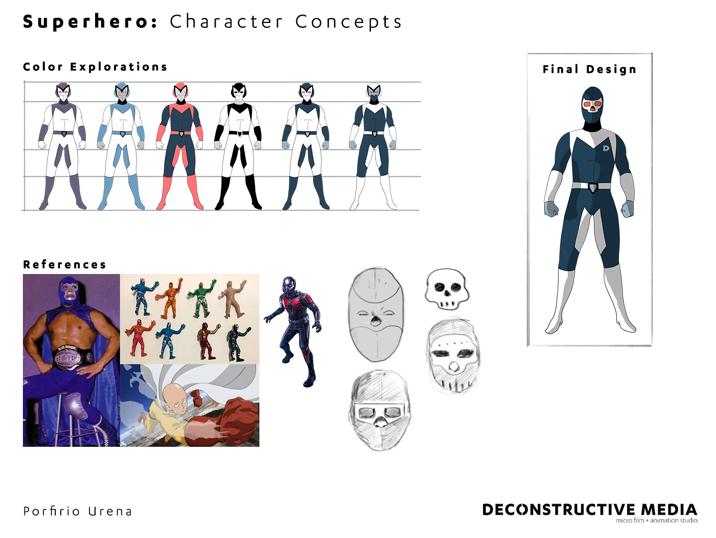 Porfirio Urena - MicroMan Superhero (Animation)