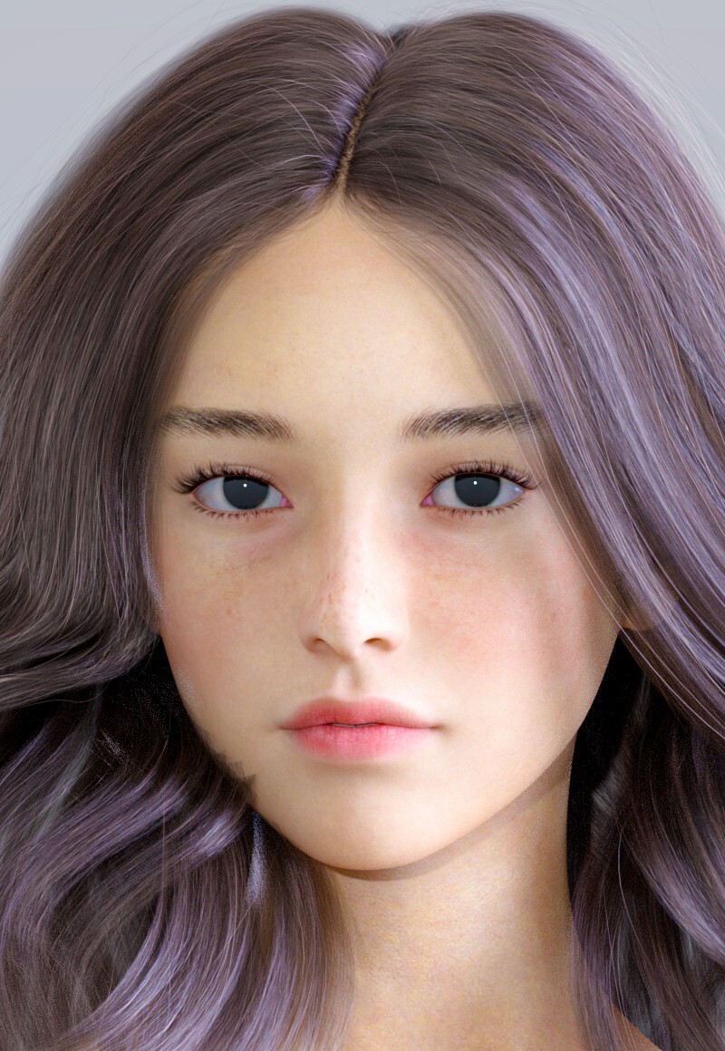 ArtStation - Jazliin for Genesis 8 Female Character