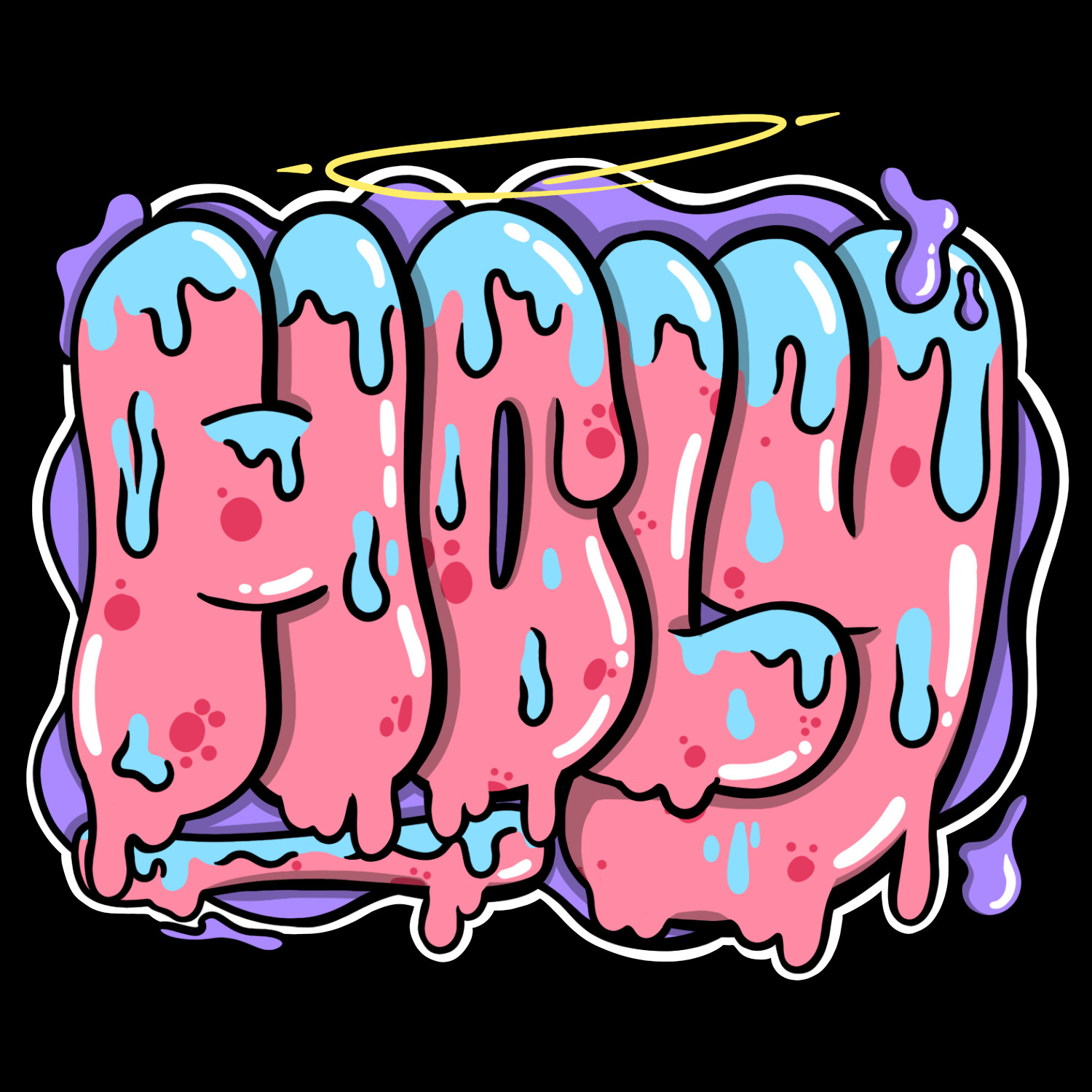 ArtStation - HOLY lettering