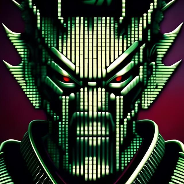 ArtStation - ALIEN IN THE MATRIX