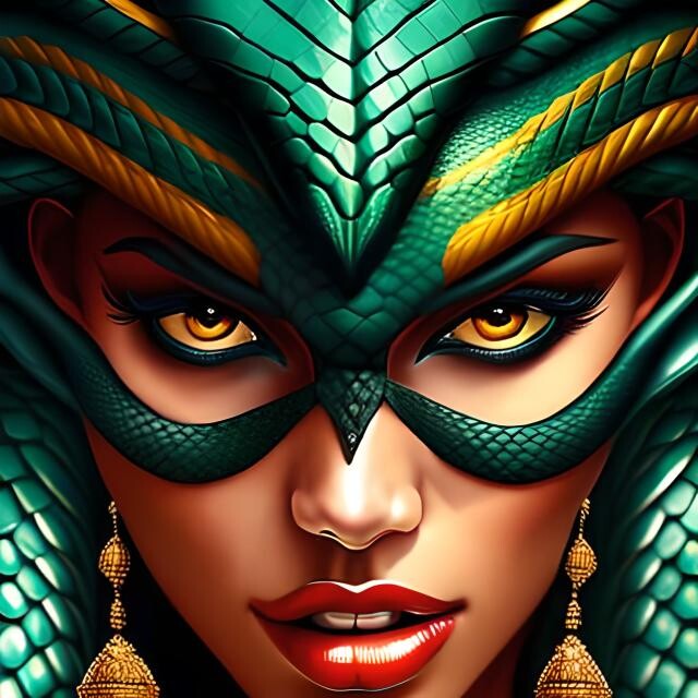 ArtStation - QUEEN OF SNAKES