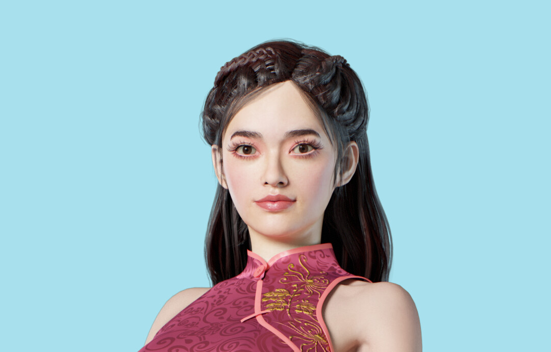 ArtStation - real-time game character