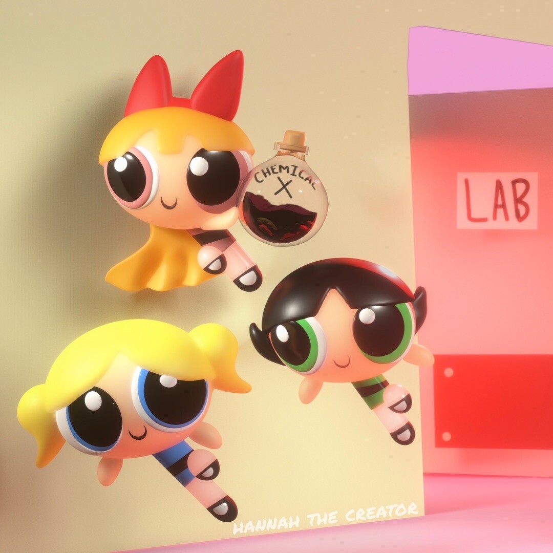 Artstation Powerpuff Girls