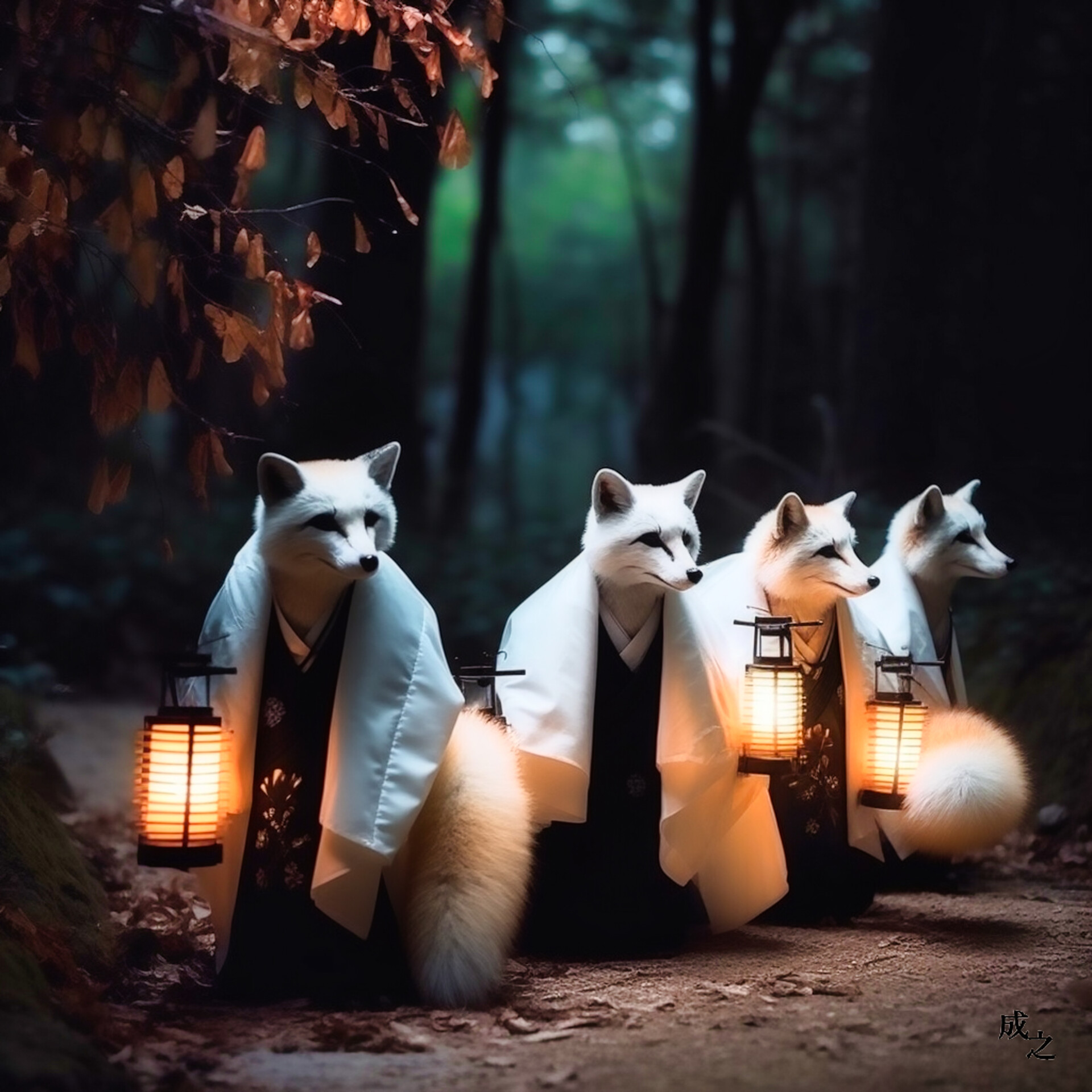 NARIYUKI SHIMAMOTO - Kitsune no Yomeiri ( Japanese Fox Wedding Team 1 )