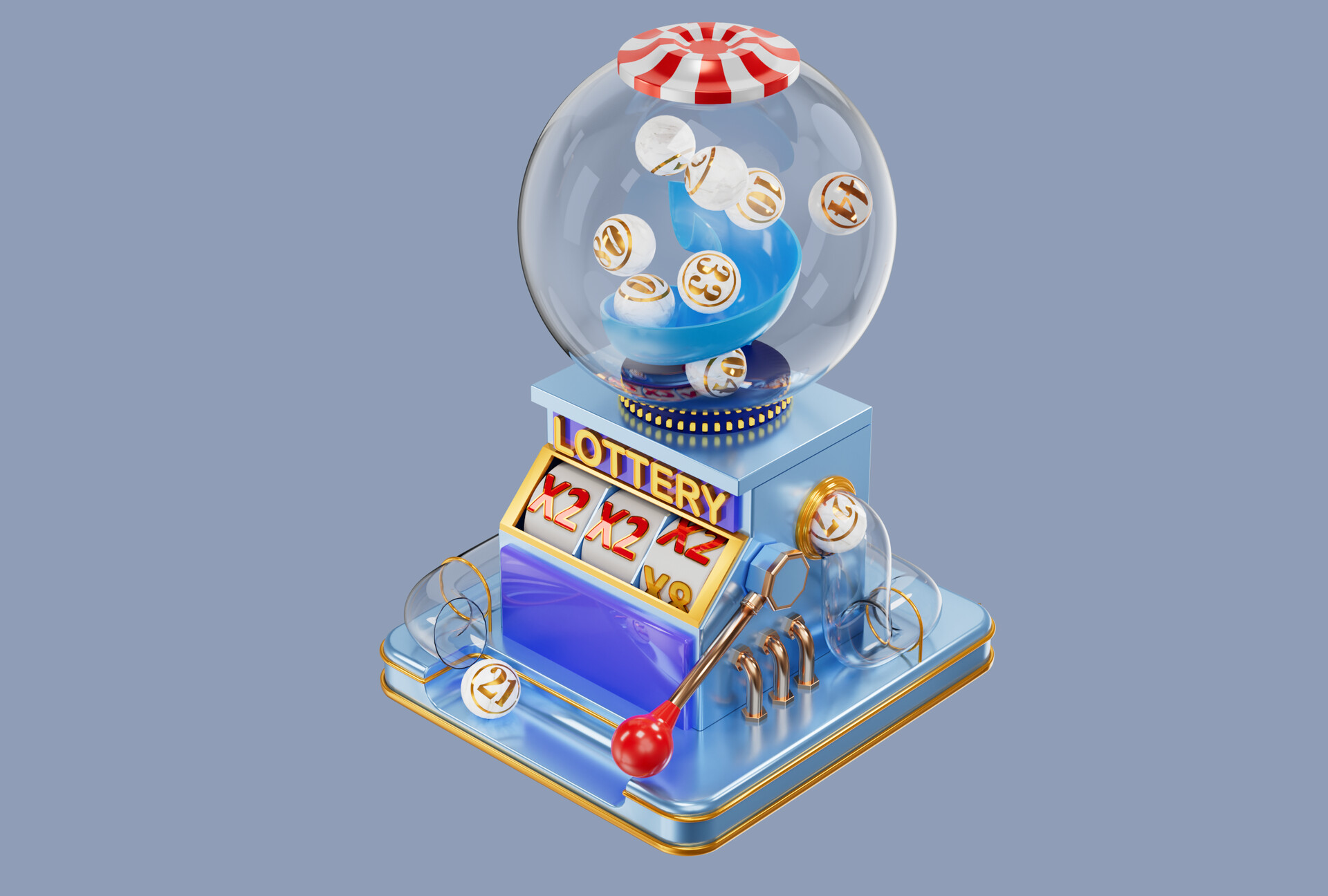 ArtStation - 彩票機 lottery machine