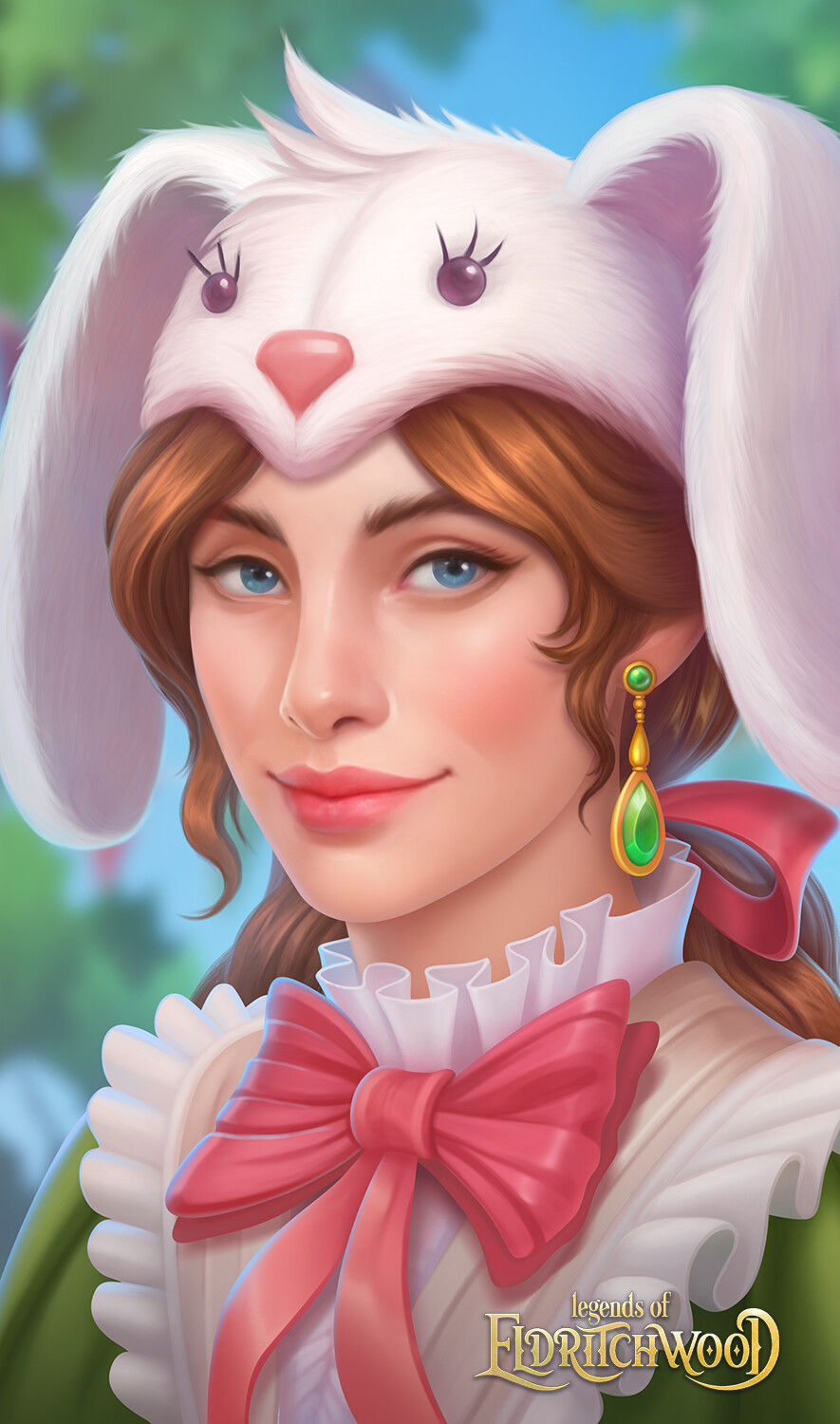 ArtStation - Easter avatar girl