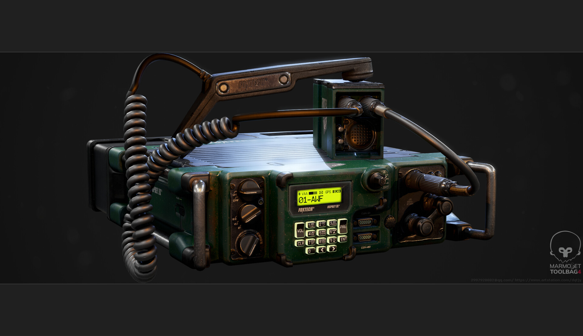 ArtStation - Military Radio