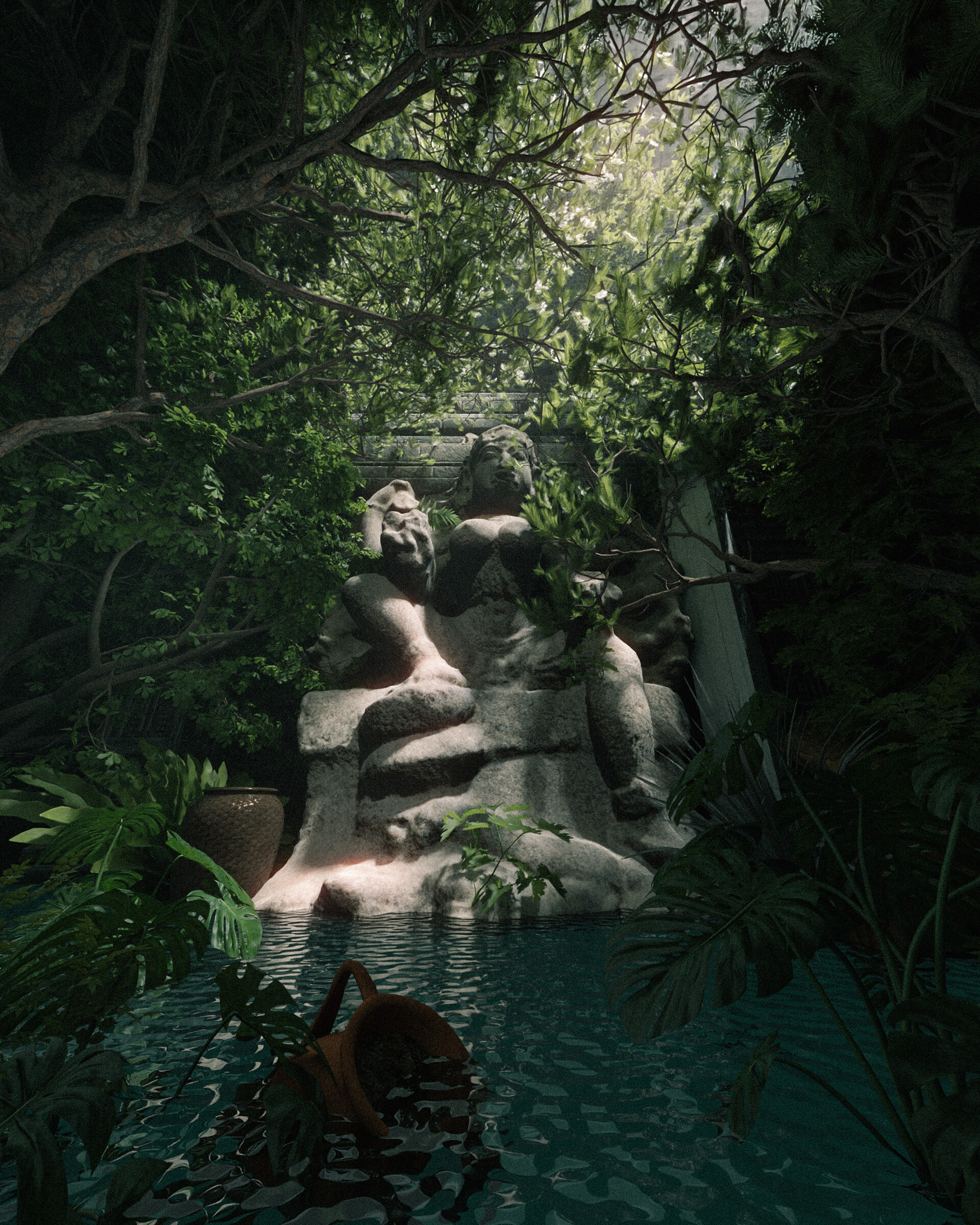 ArtStation - The Lost Statue