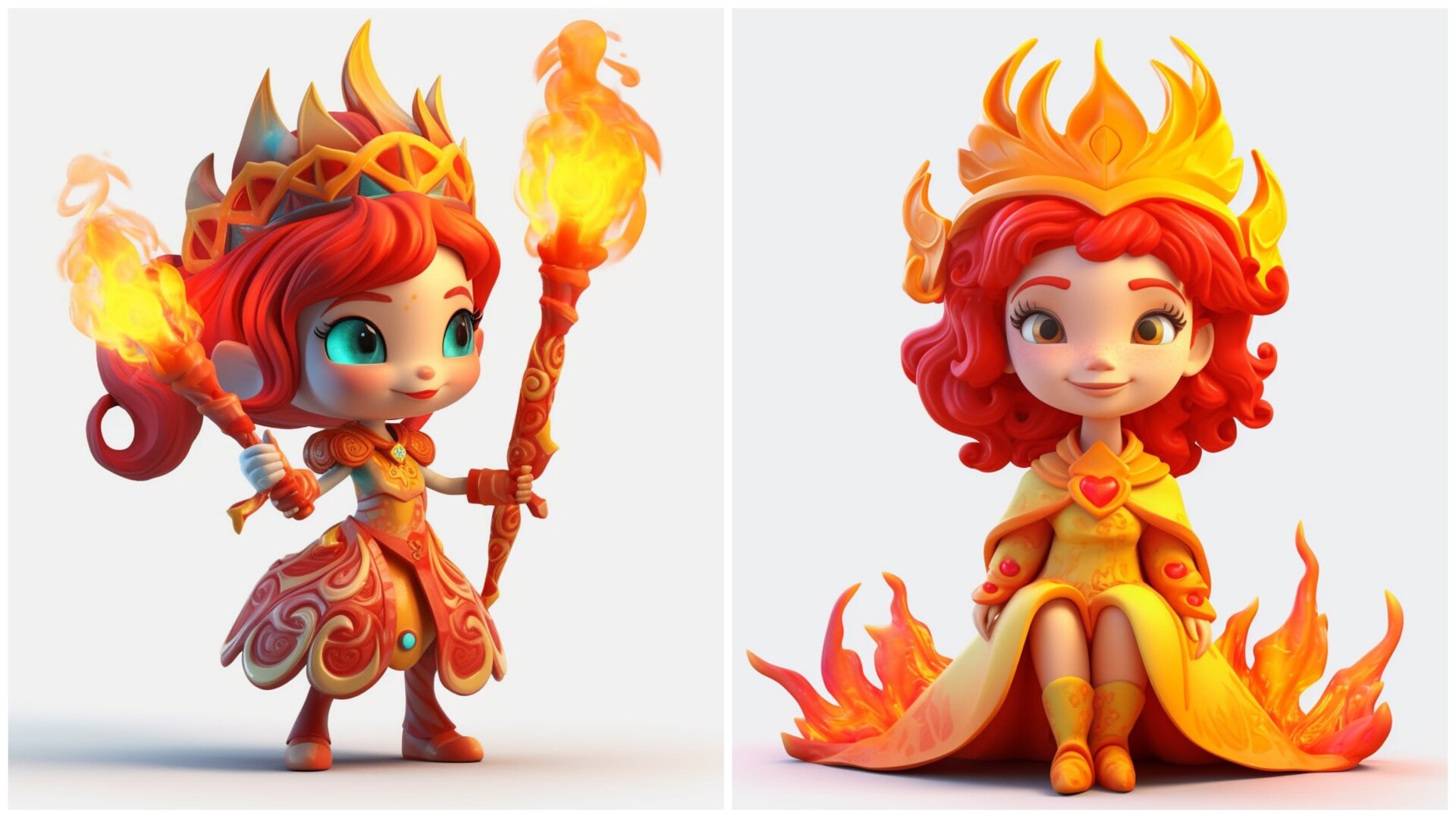 Tika Concept - +270 Ice & Fire Queen