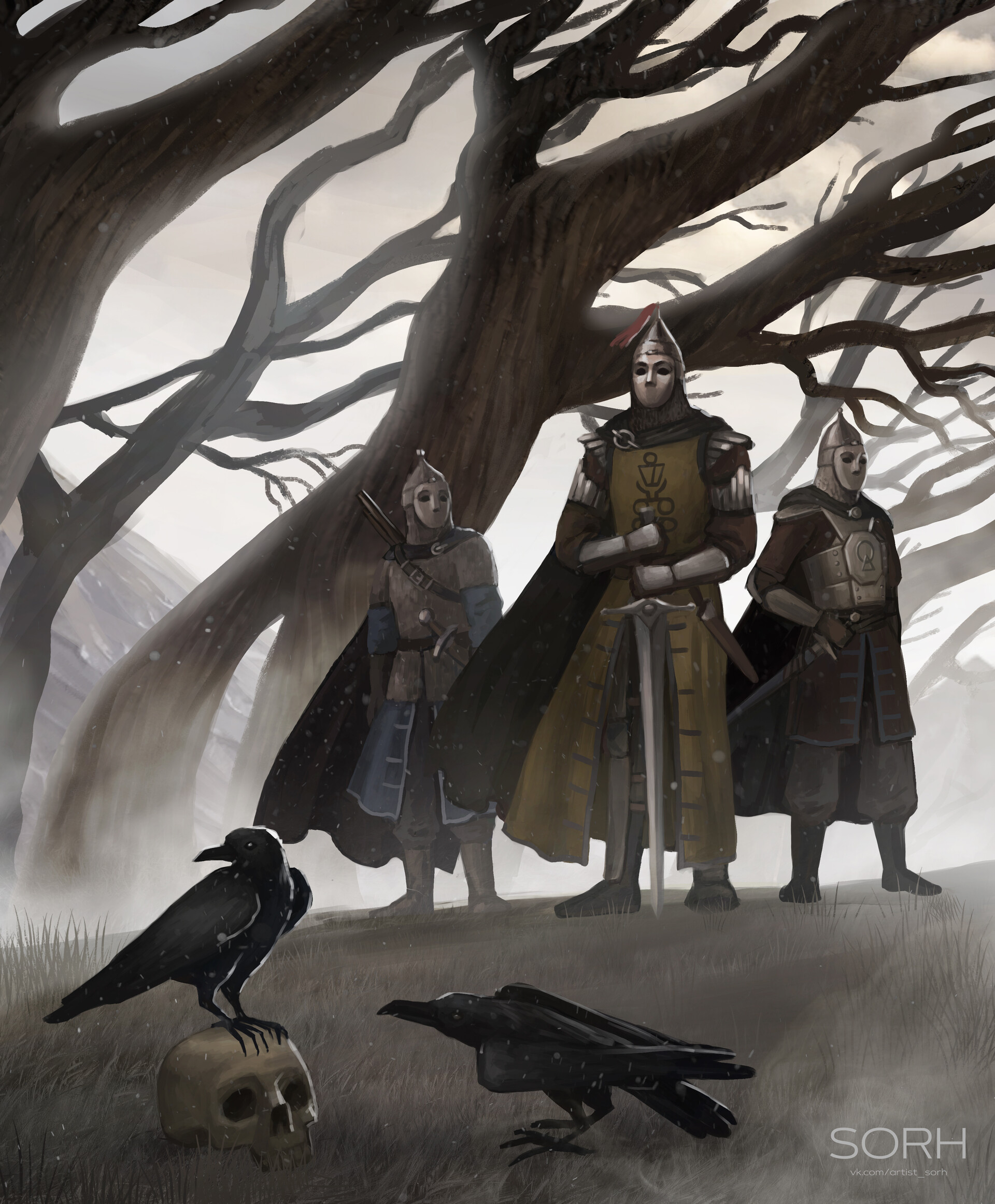 ArtStation - Russian medieval warriors (Russian Fantasy)