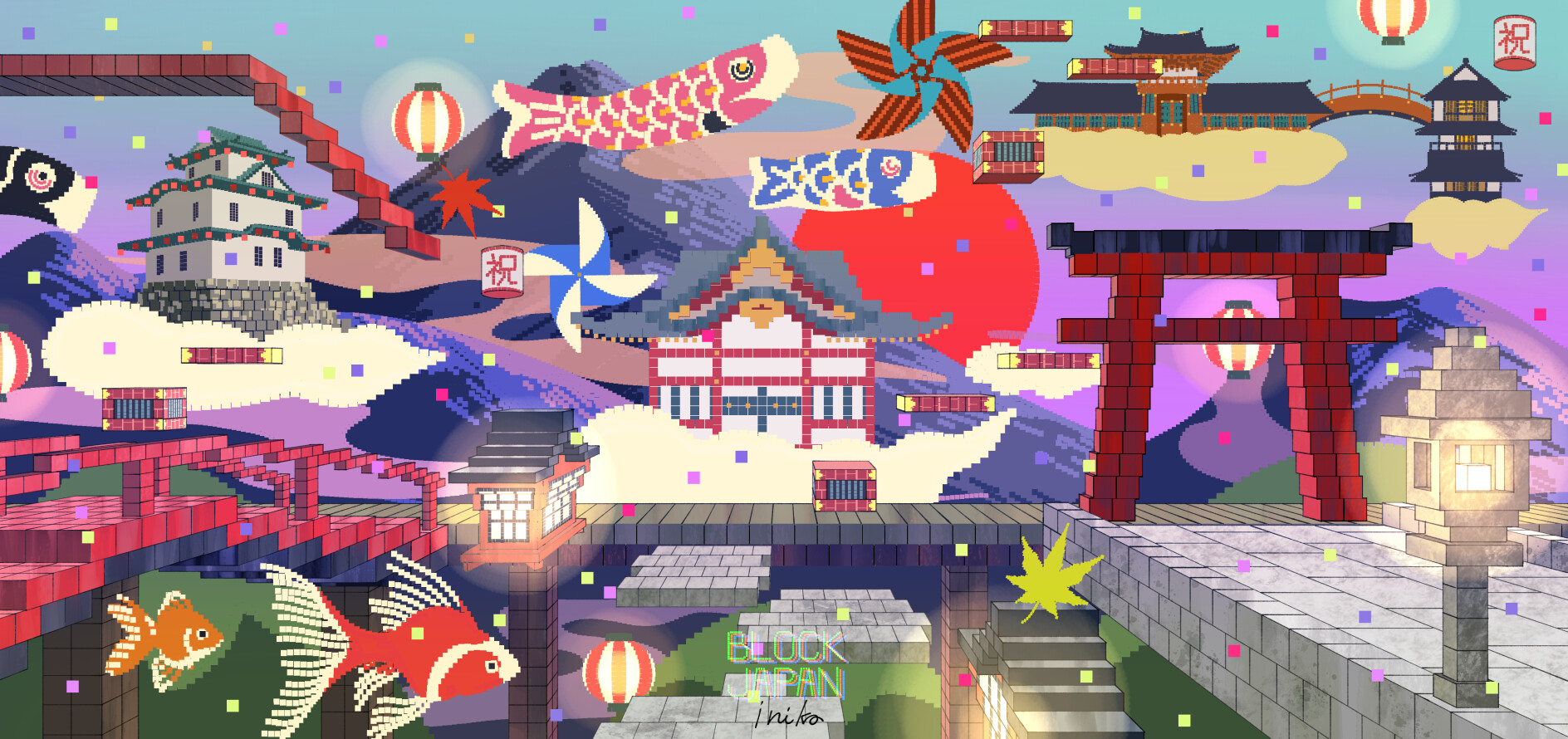 ArtStation - BLOCK JAPAN