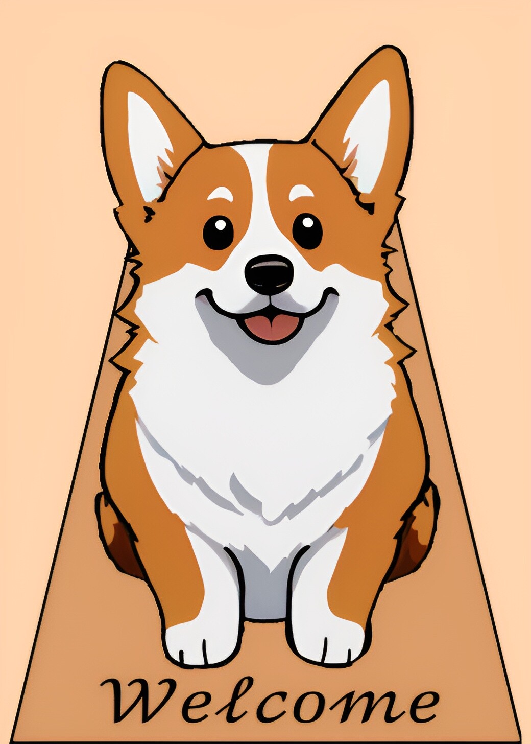 ArtStation - A Corgi Welcome